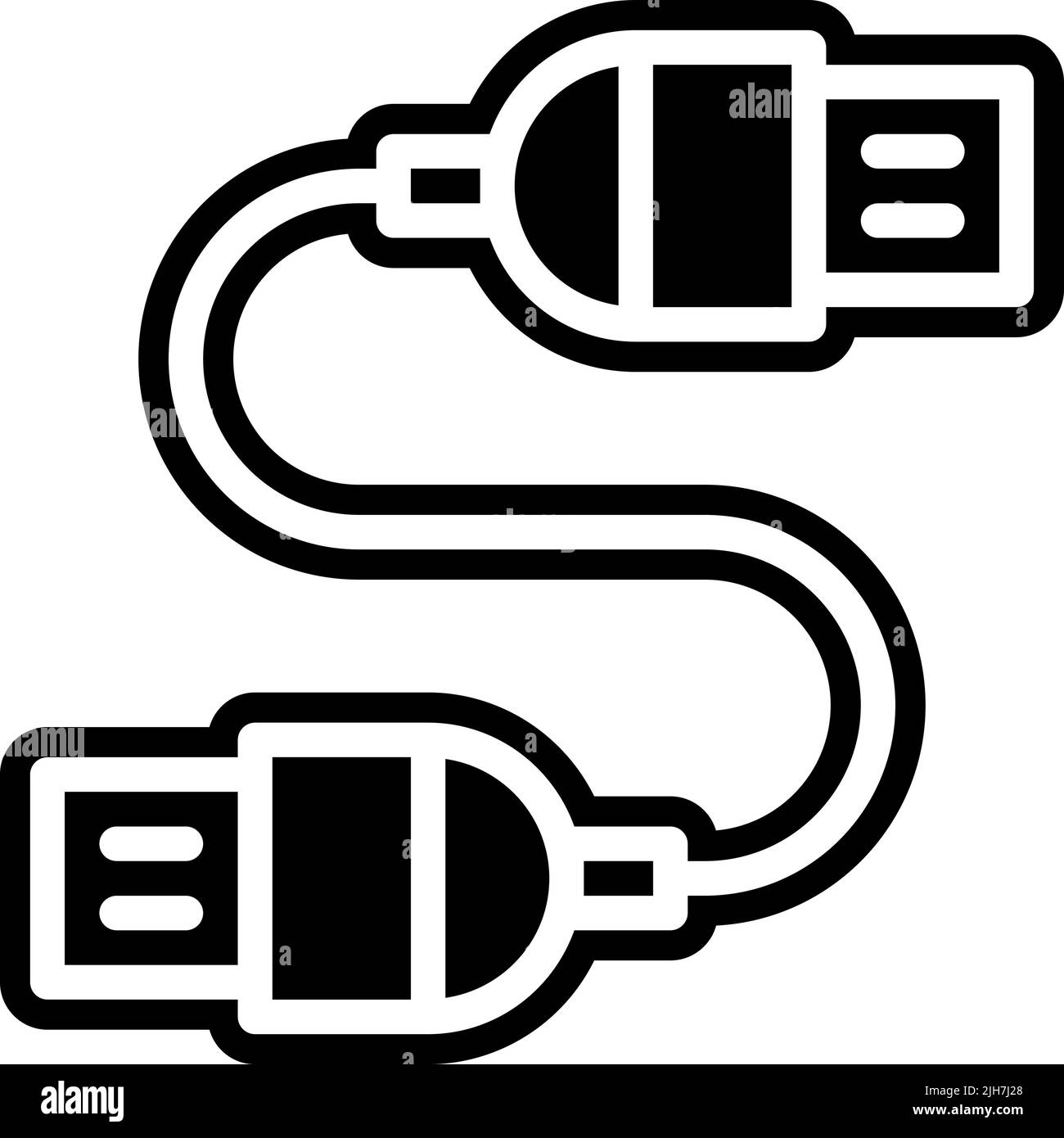 Hardware usb cable icon Stock Vector Image & Art - Alamy