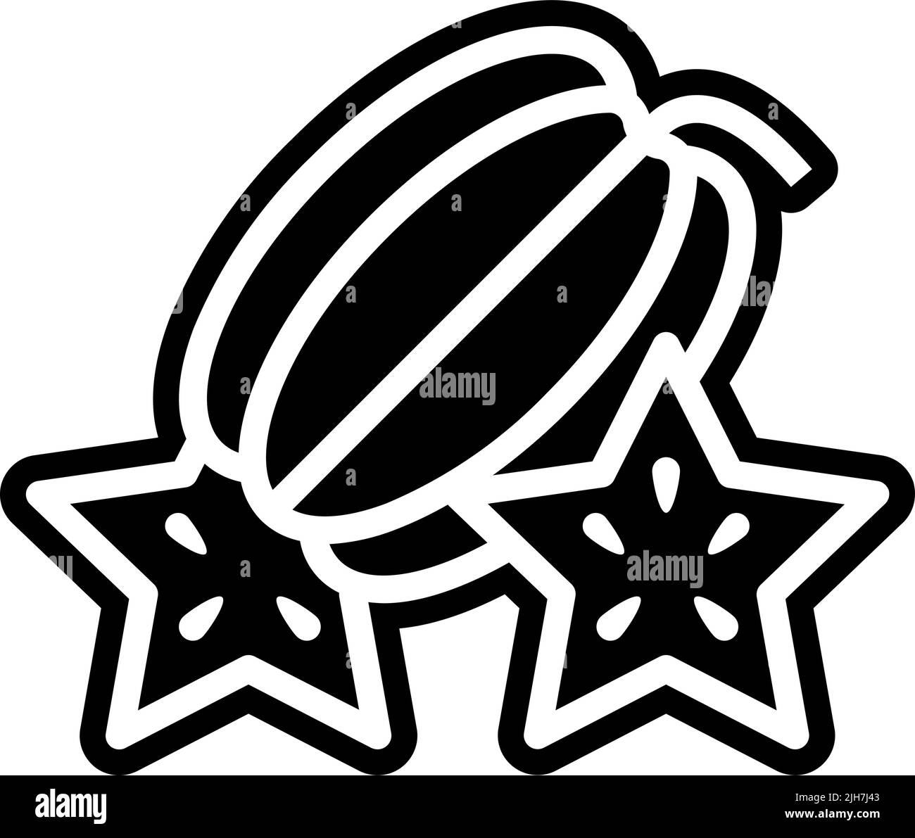 Fruit and vegetable star fruit icon Stock Vector Image & Art - Alamy