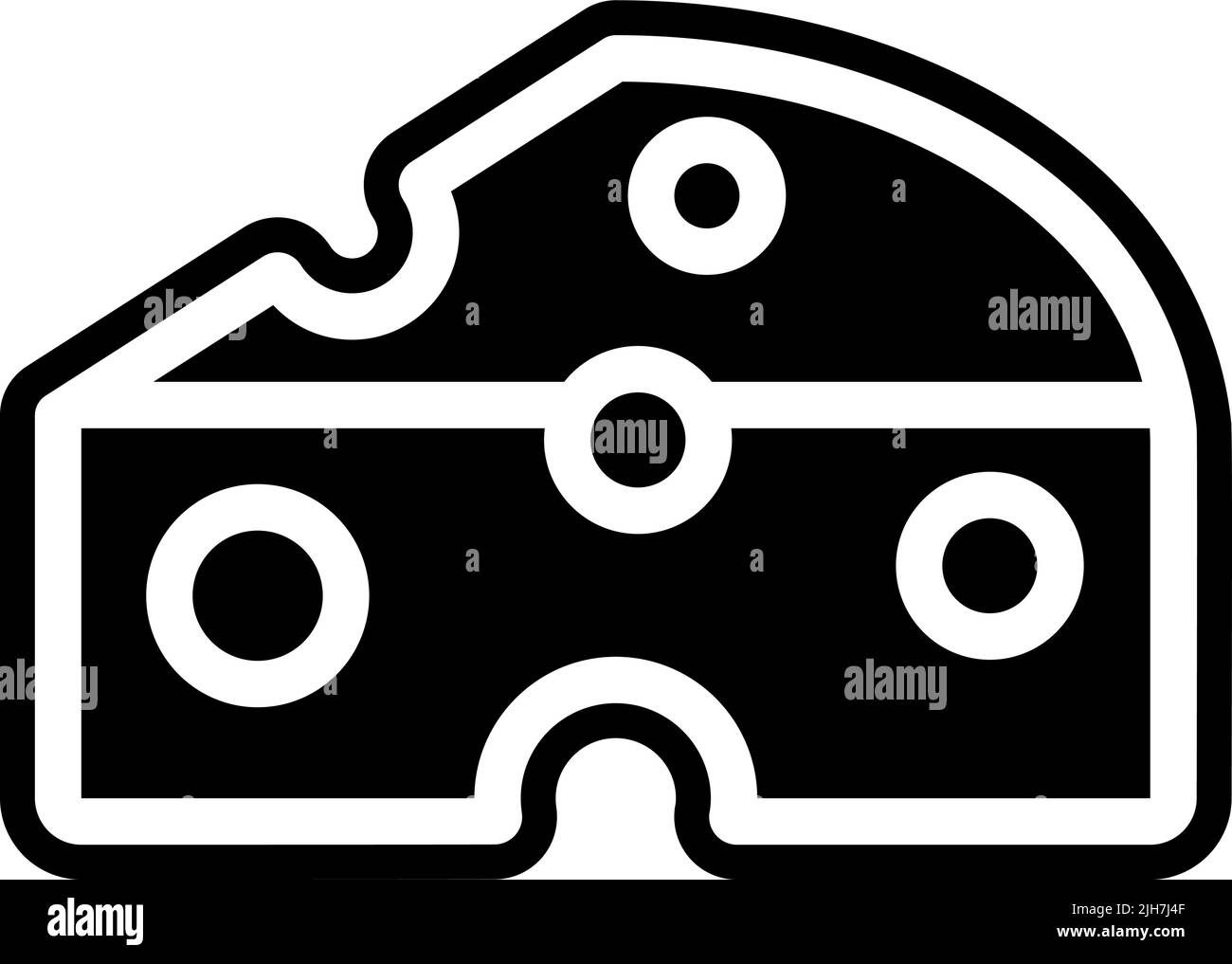 Food cheese icon Stock Vector Image & Art - Alamy