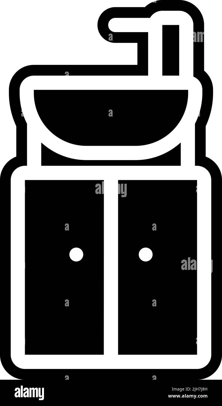 Top view sink Stock Vector Images - Alamy