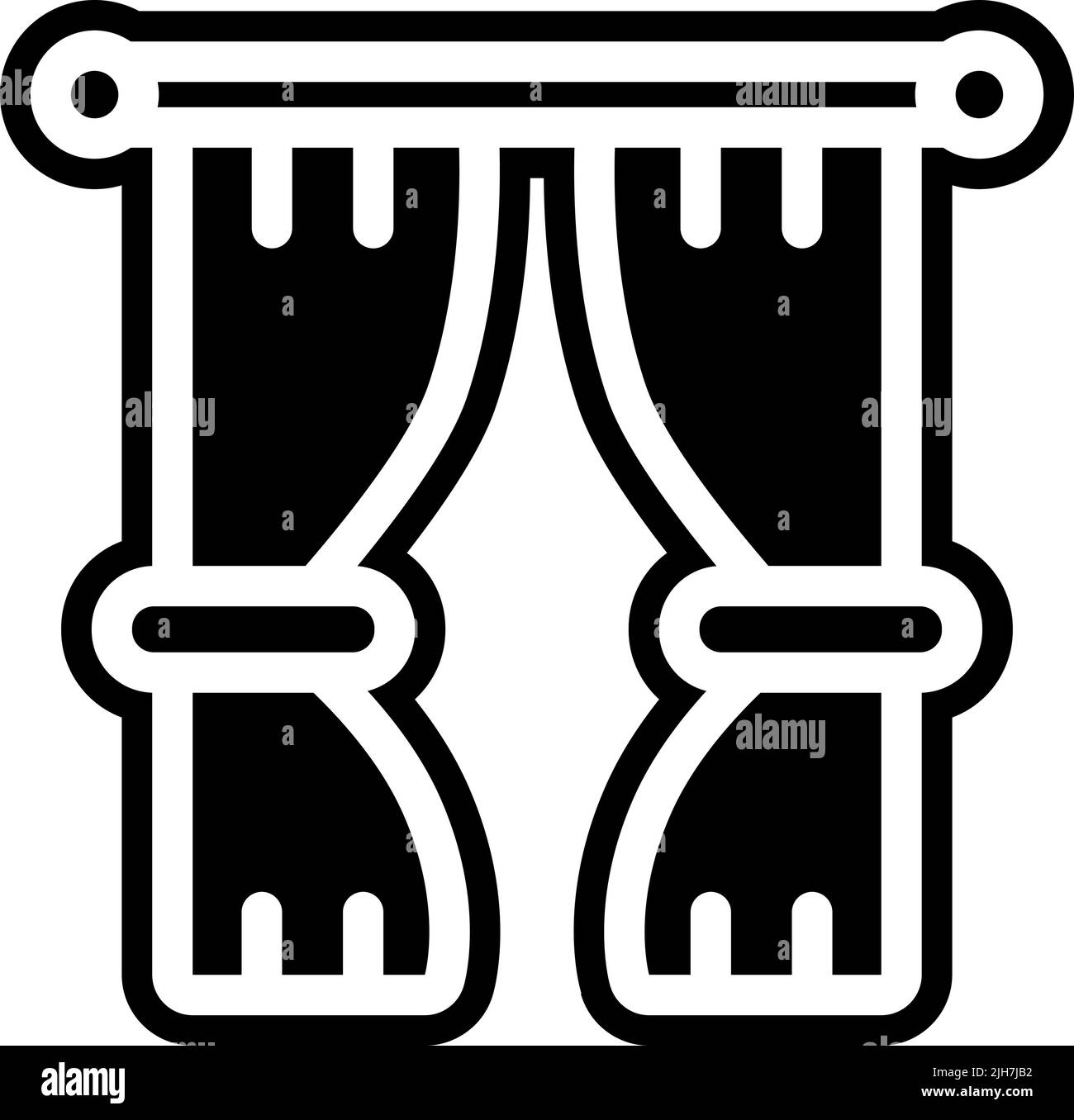 Chair curtain Cut Out Stock Images & Pictures - Alamy