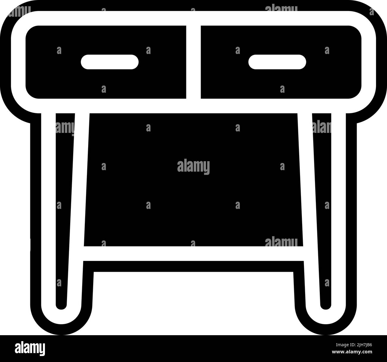 Rustic interior design table Black and White Stock Photos & Images - Alamy