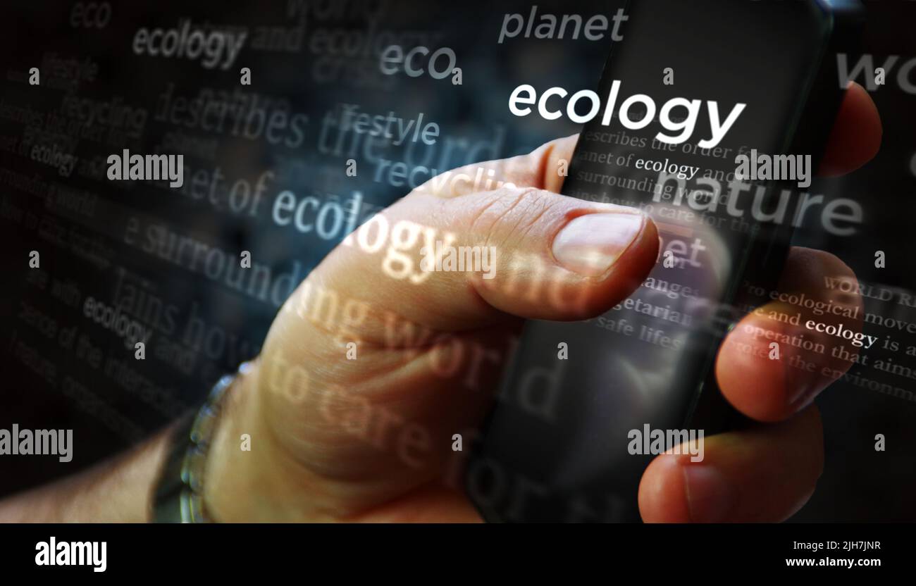 Social media on display with Ecology, environment and climate crisis ...