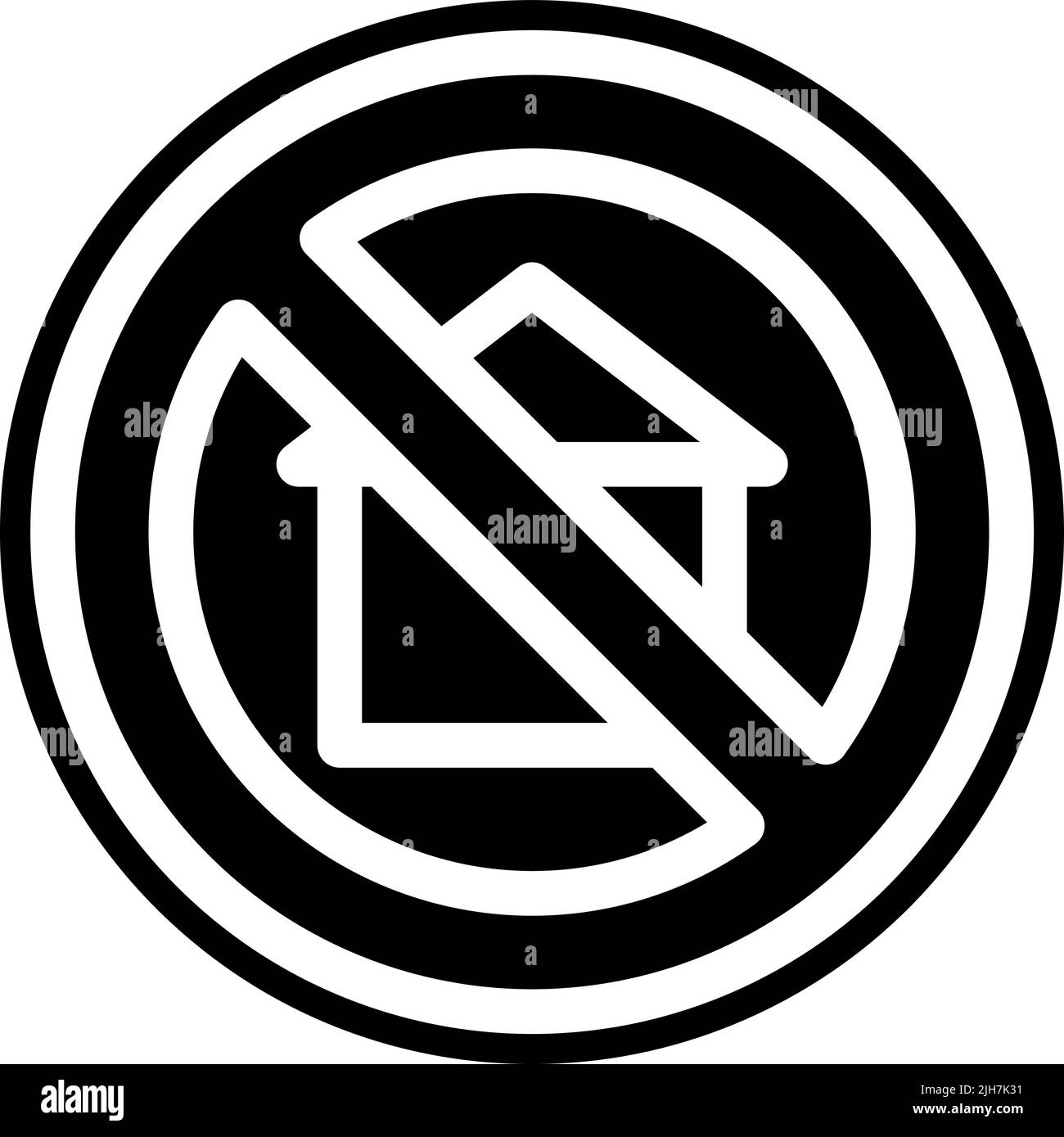 Homeless no house icon Stock Vector Image & Art - Alamy