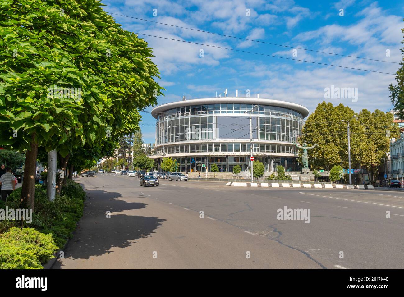 Tbilisi, Georgia - 18 September, 2021: Concert Hall in Tbilisi ...