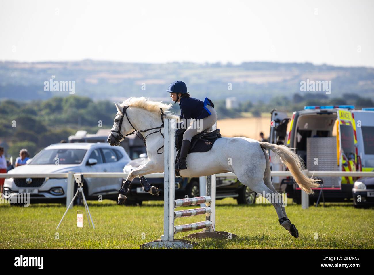 Camborne, Cornwall, UK. 16th July 2022, Camborne show is a celebration ...