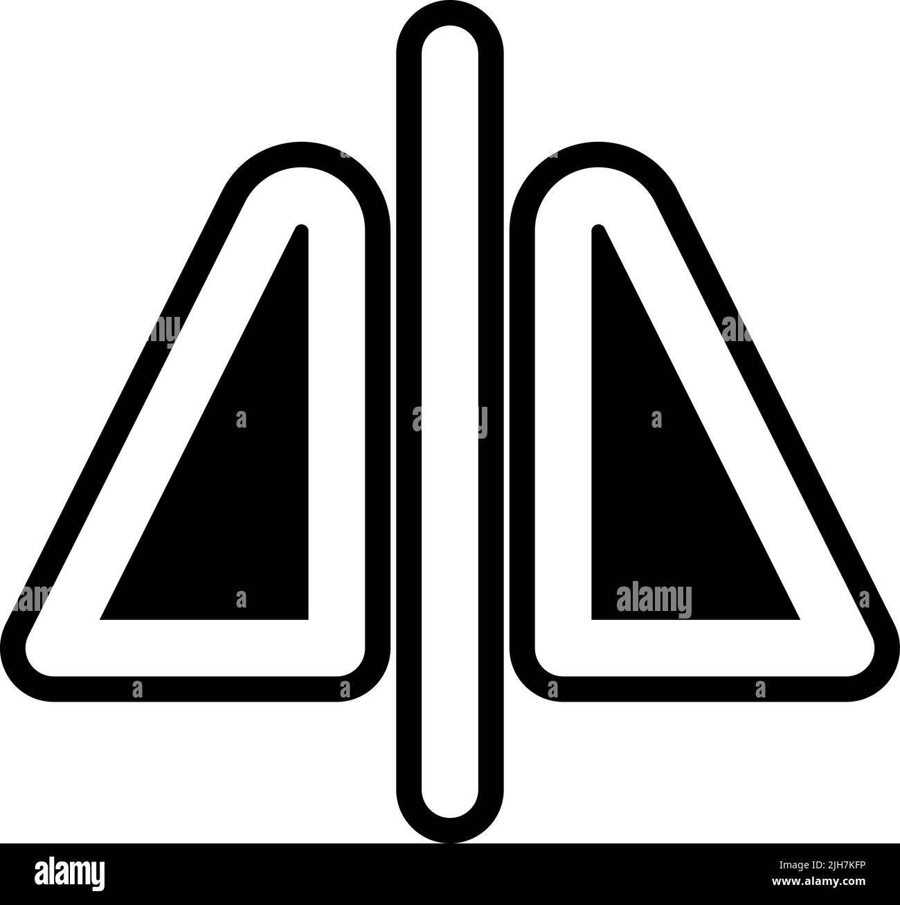 Multimedia editor flip icon Stock Vector Image & Art - Alamy