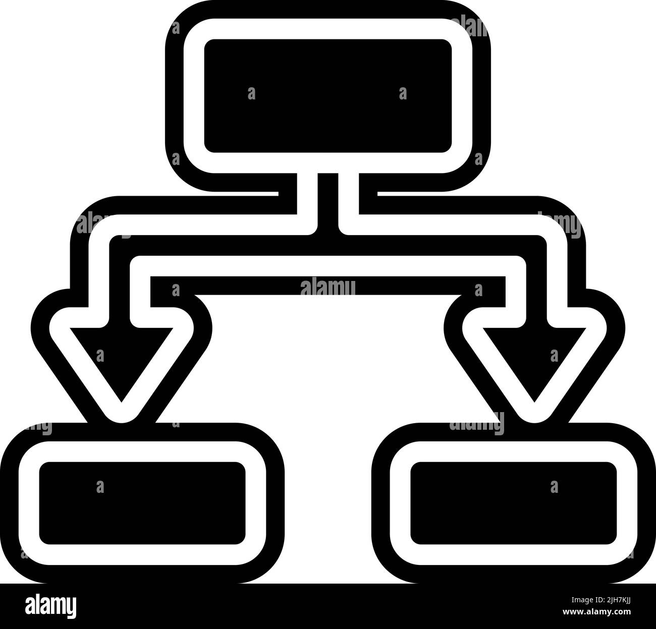 Management project scheme icon Stock Vector Image & Art - Alamy