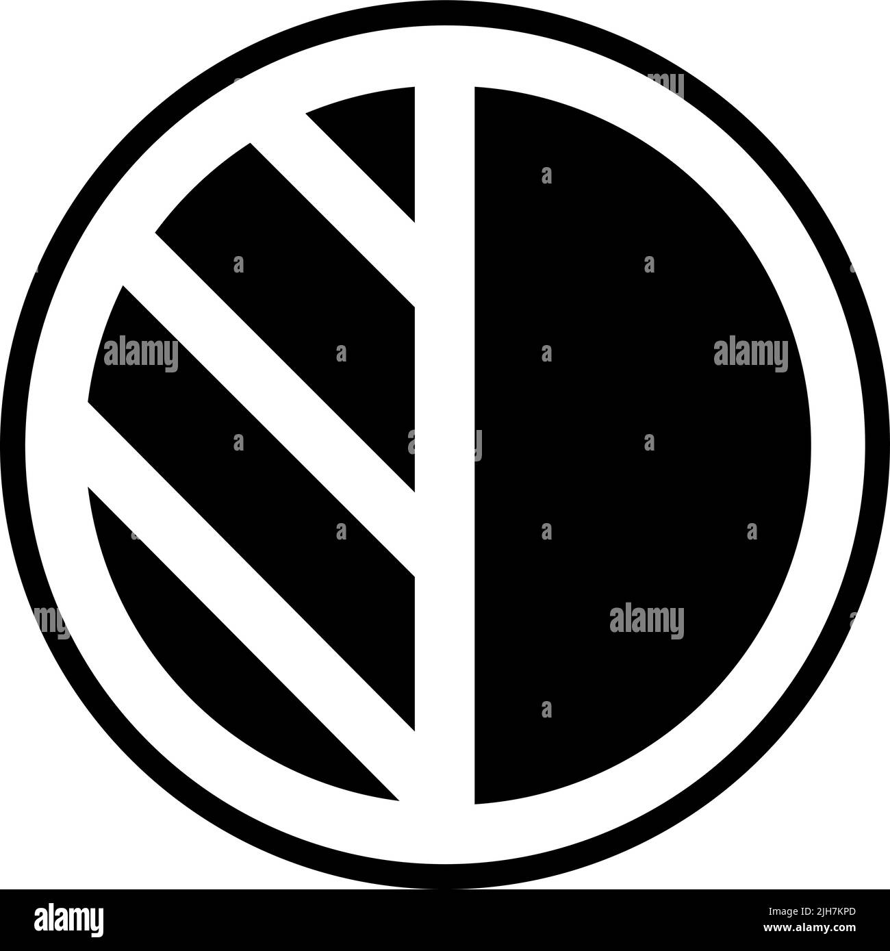 Multimedia editor contrast icon Stock Vector Image & Art - Alamy