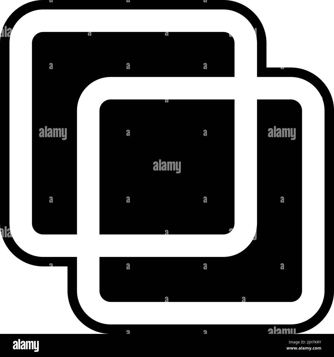 Multimedia editor combine icon Stock Vector Image & Art - Alamy