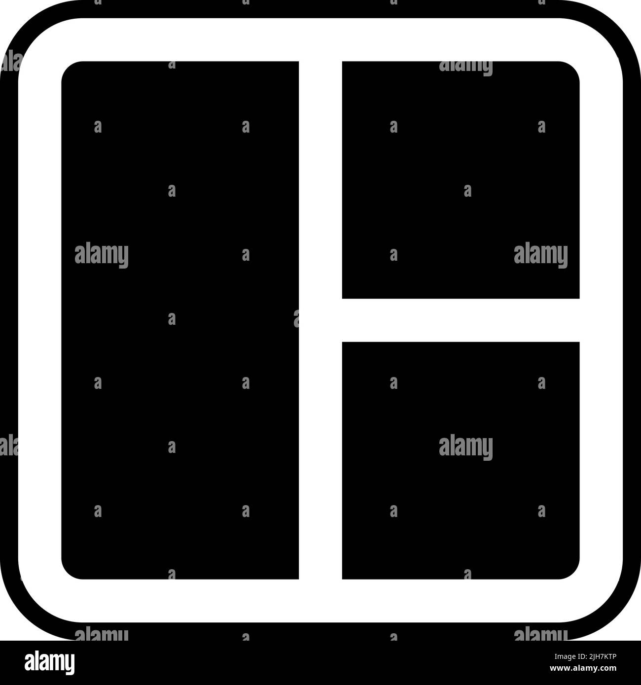 Multimedia editor layout icon Stock Vector Image & Art - Alamy