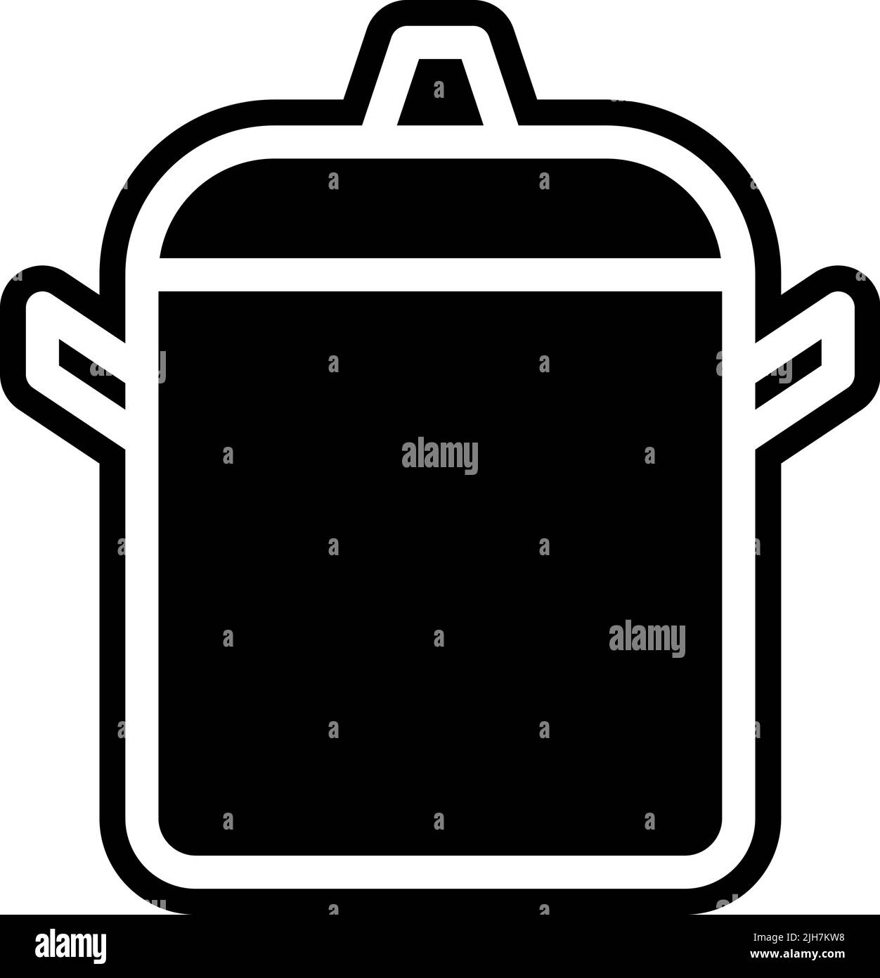 Pot lid icon cartoon illustration hi-res stock photography and images ...