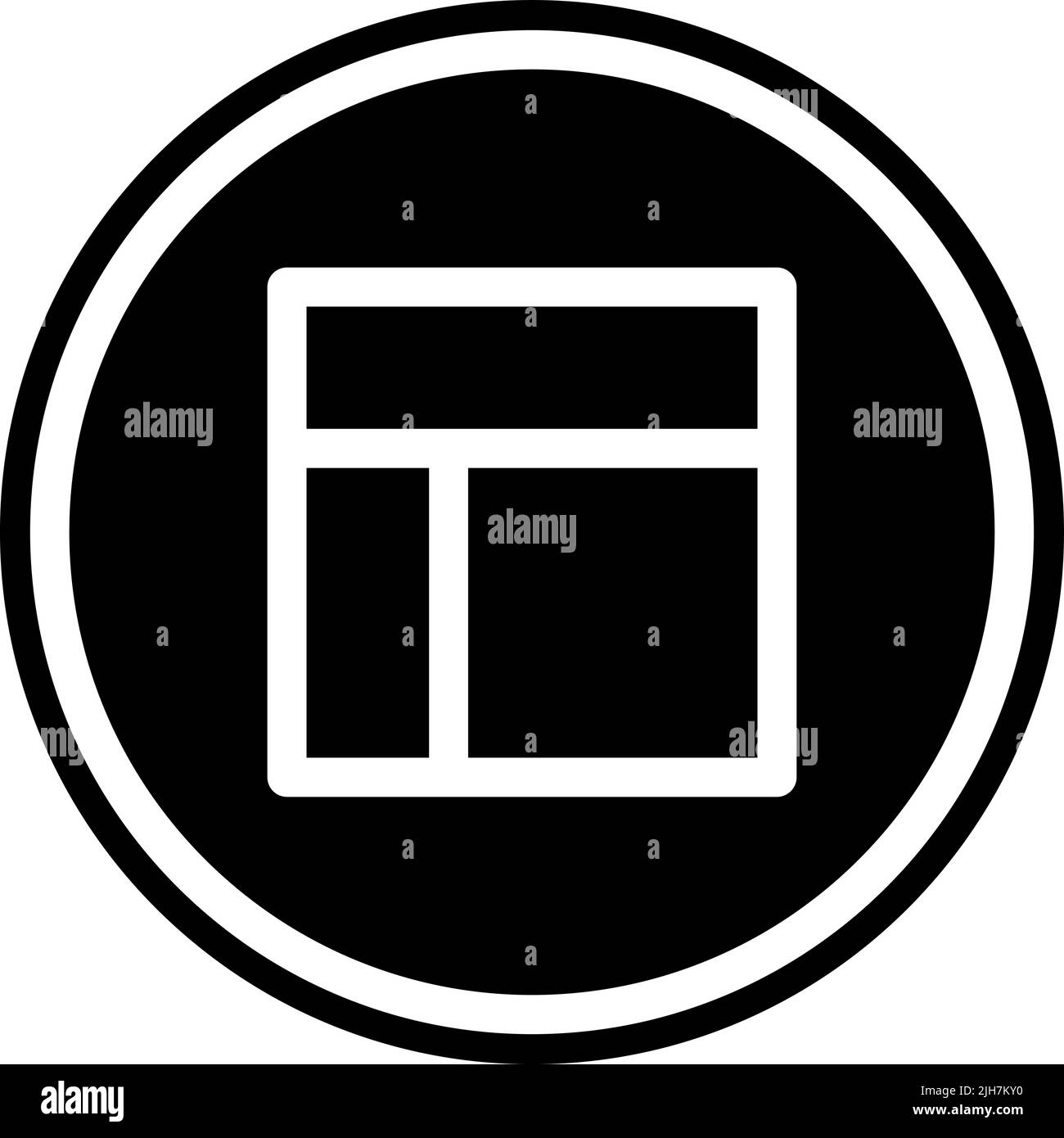 Layout layout icon Stock Vector Image & Art - Alamy