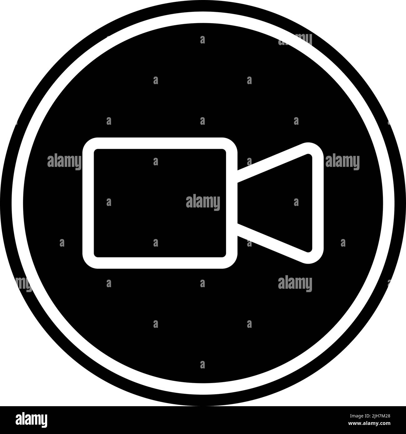 Phone video call icon Stock Vector Image & Art - Alamy