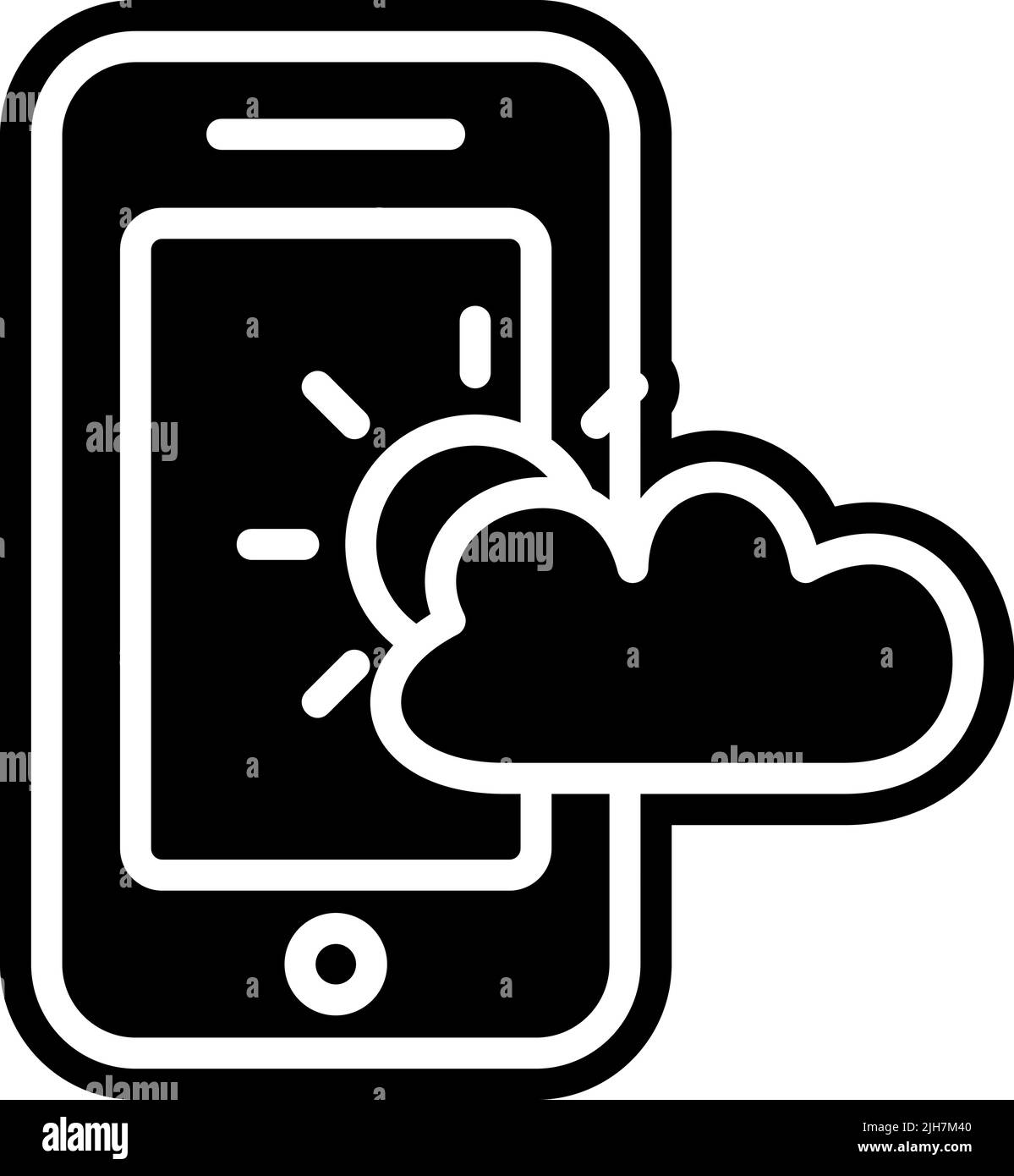 Wind phone Stock Vector Images - Alamy