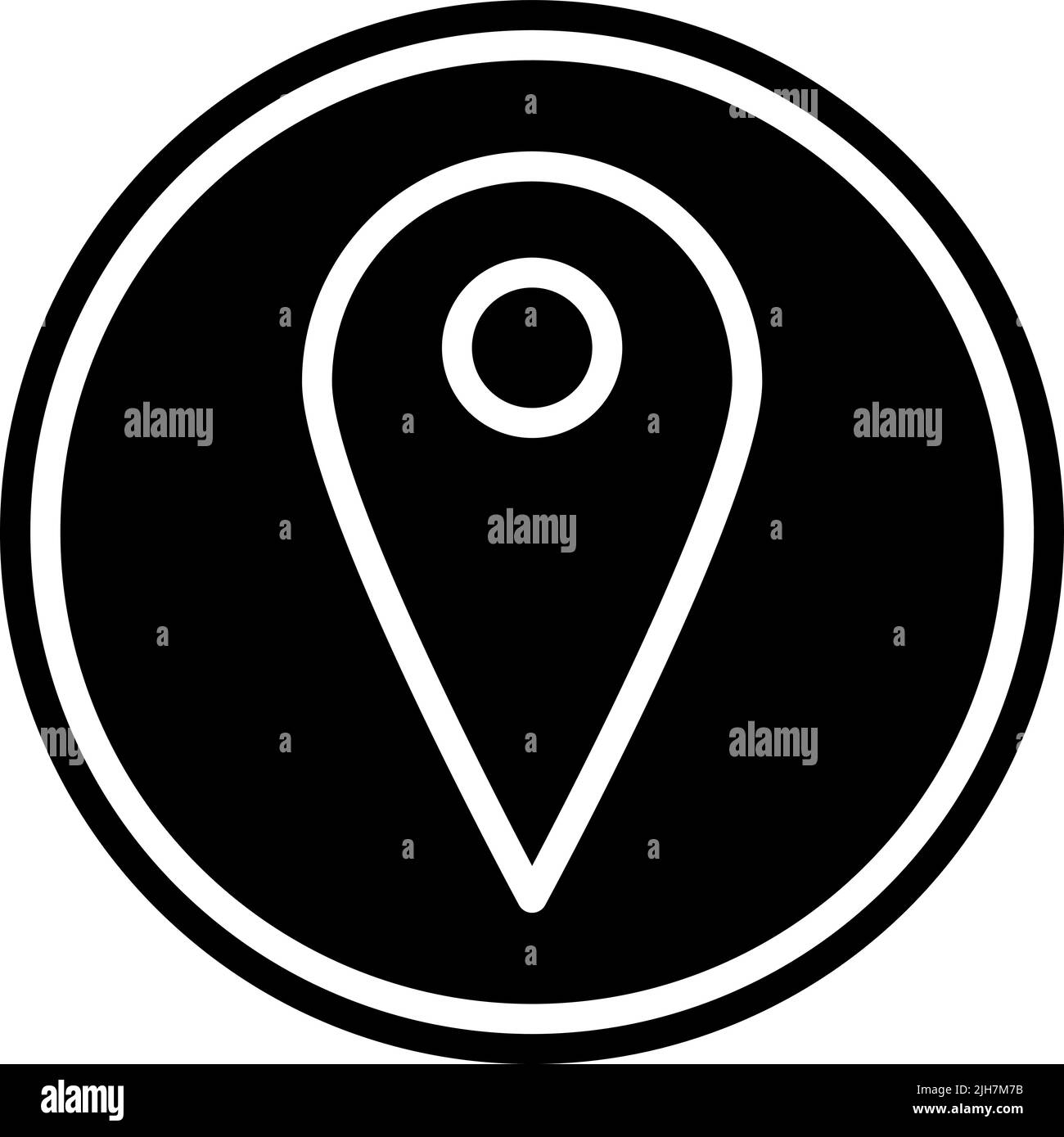 Phone location icon Stock Vector Image & Art - Alamy