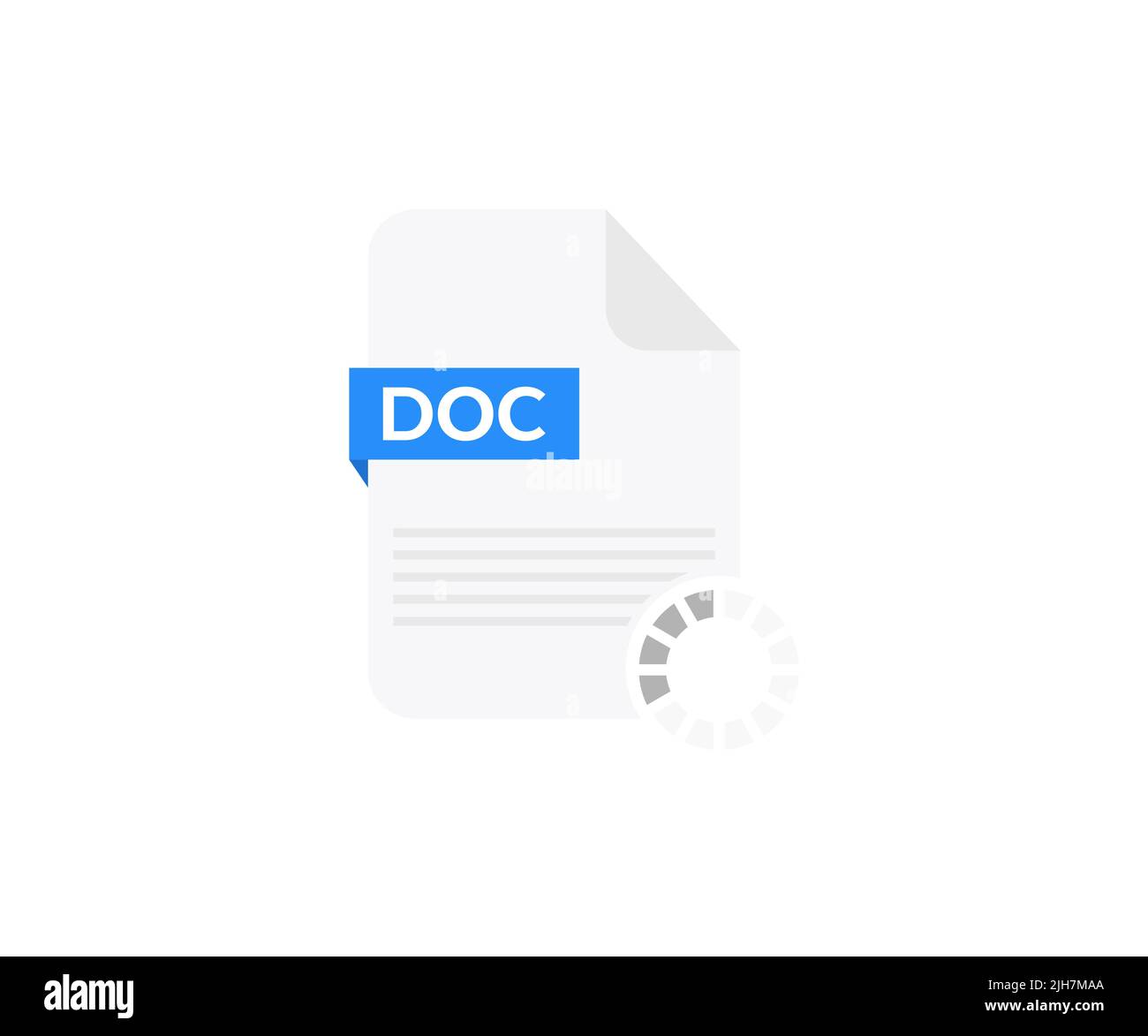 DOC file logo design. DOC files document concept, format vector design ... DOC file logo design. DOC files document concept, format vector design ...