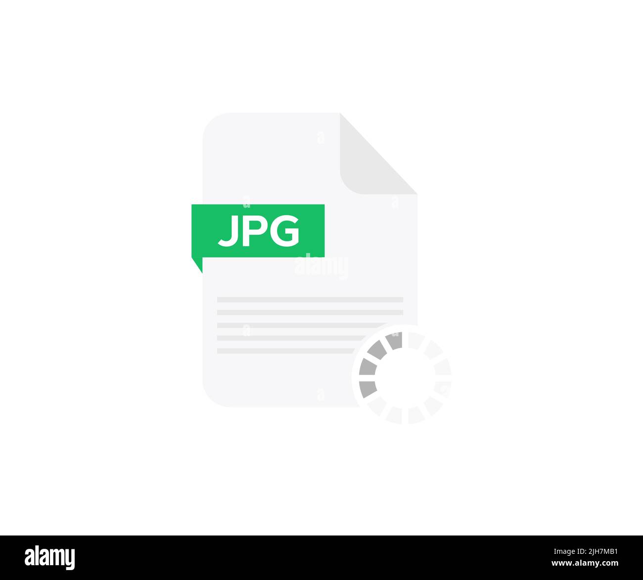 JPG file logo design. Document downloading concept, Arrow downloading ...