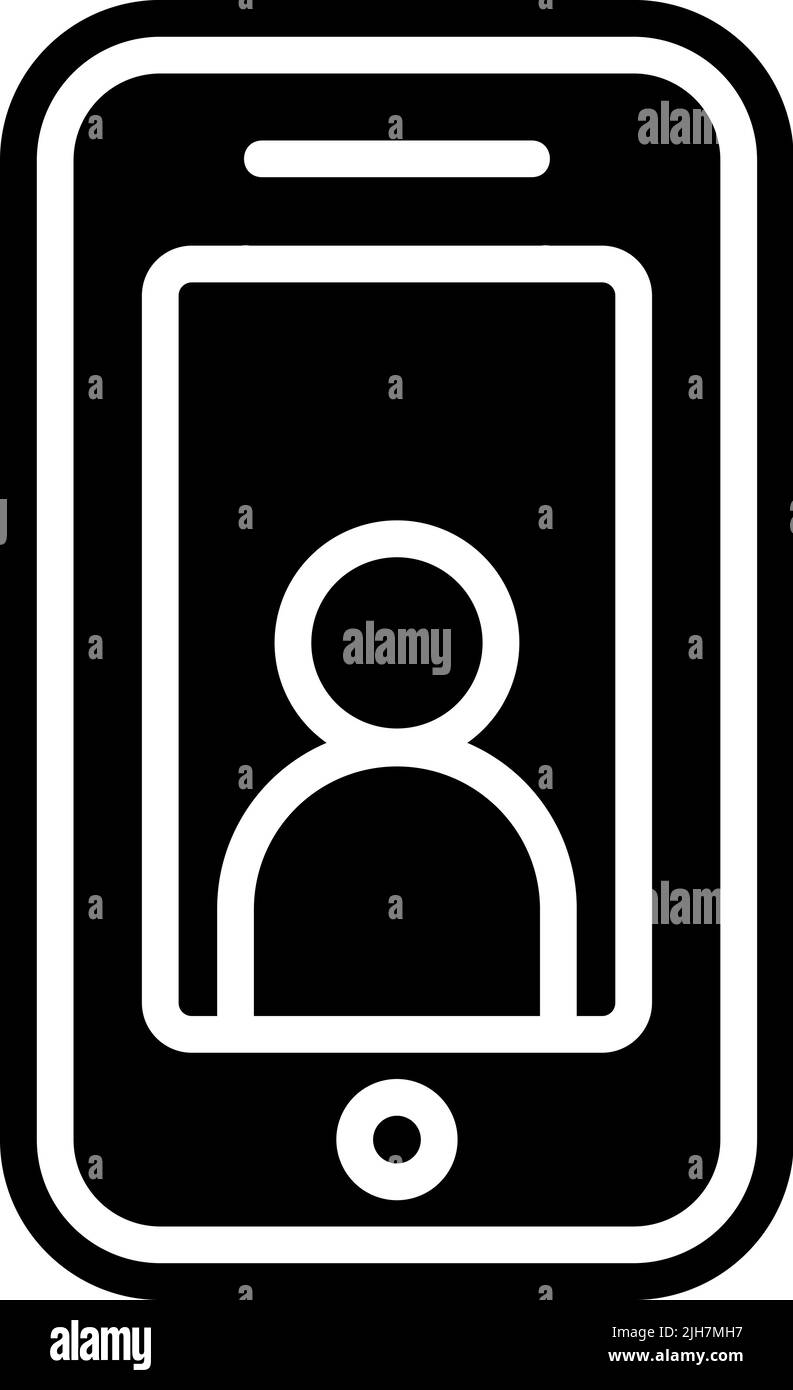 Selfie happy black woman Stock Vector Images - Alamy