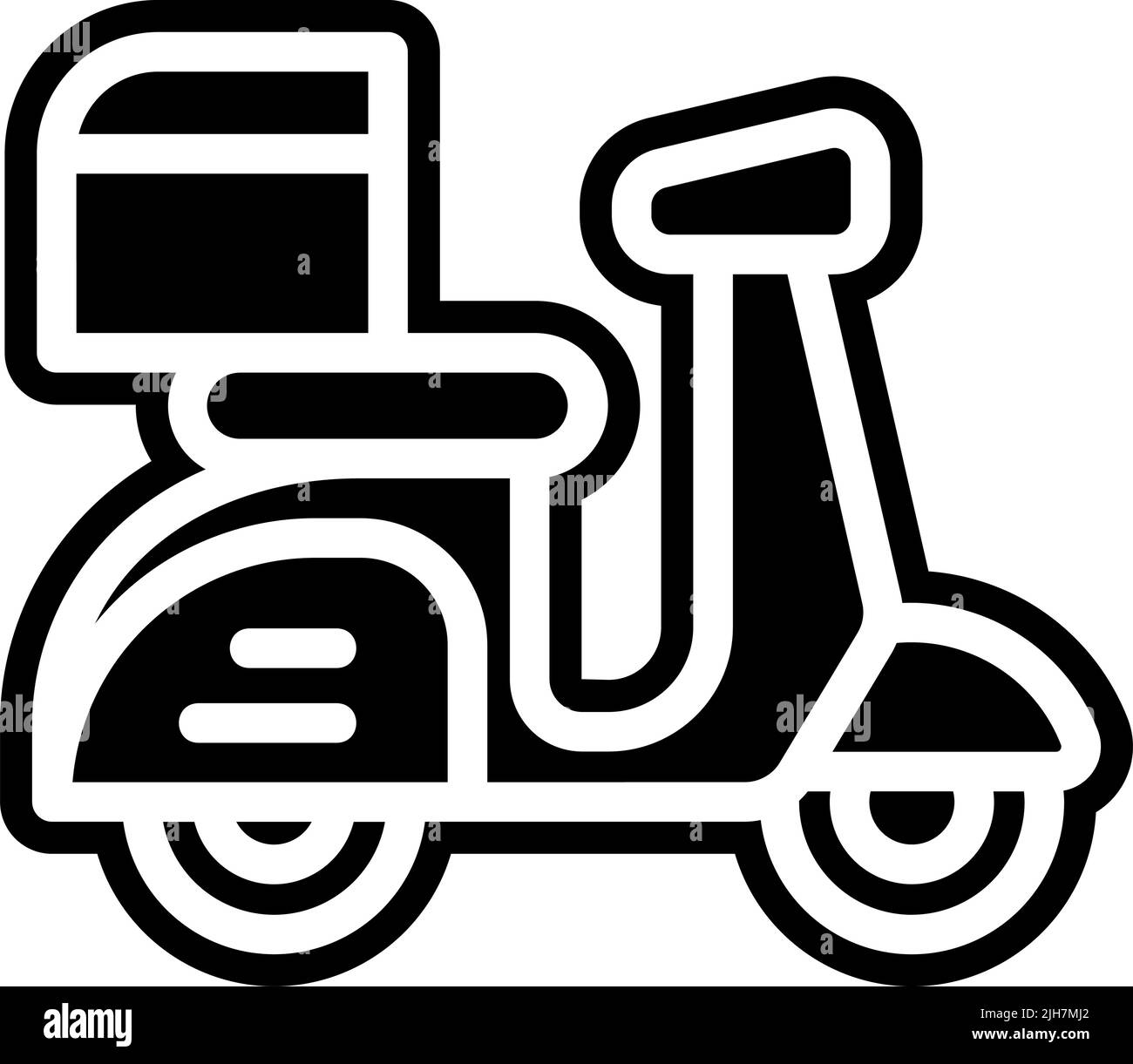 Food delivery concept smiling Stock Vector Images - Alamy