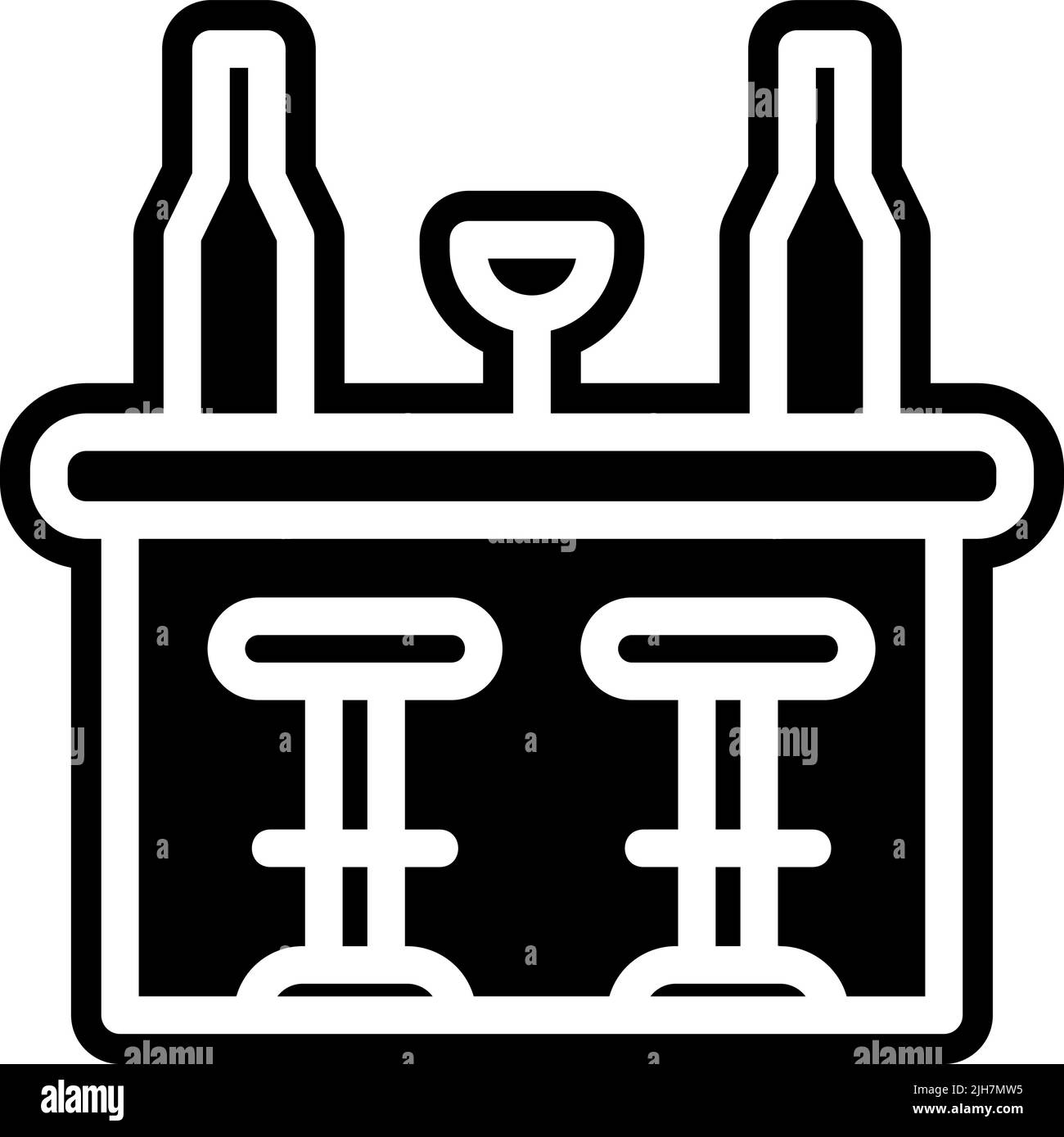 Restaurant bar counter icon Stock Vector Image & Art - Alamy