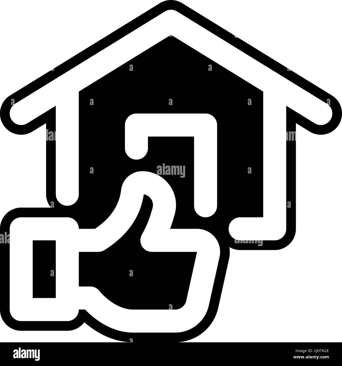 Real estate home icon Stock Vector Image & Art - Alamy