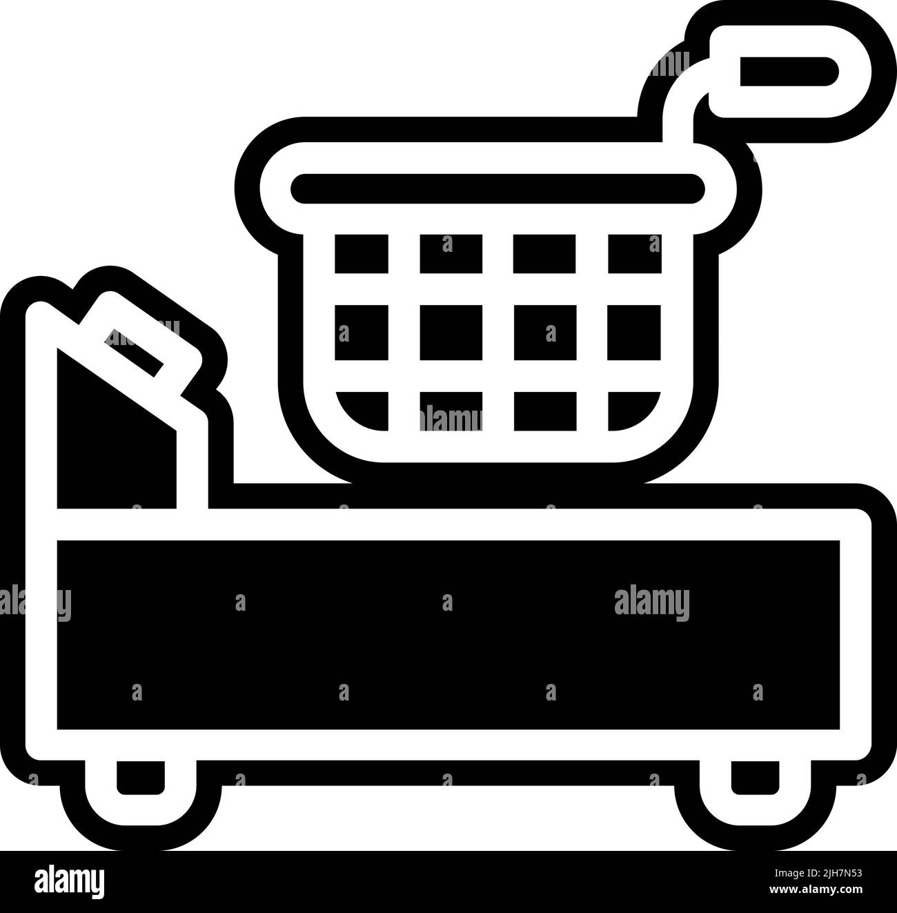 Restaurant deep fryer icon Stock Vector Image & Art - Alamy