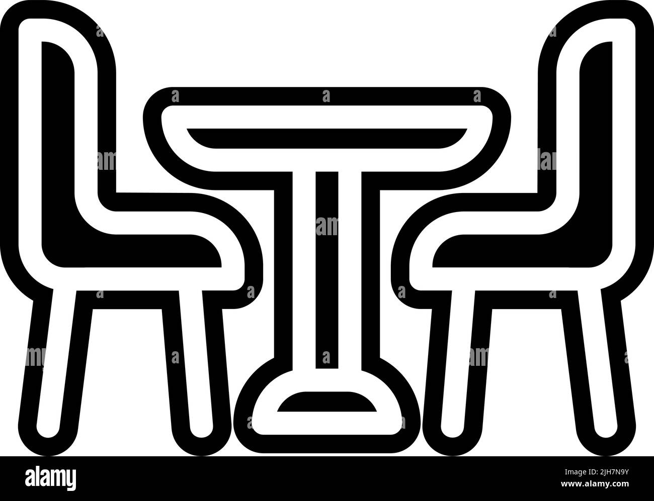 Restaurant dining room icon Stock Vector Image & Art - Alamy