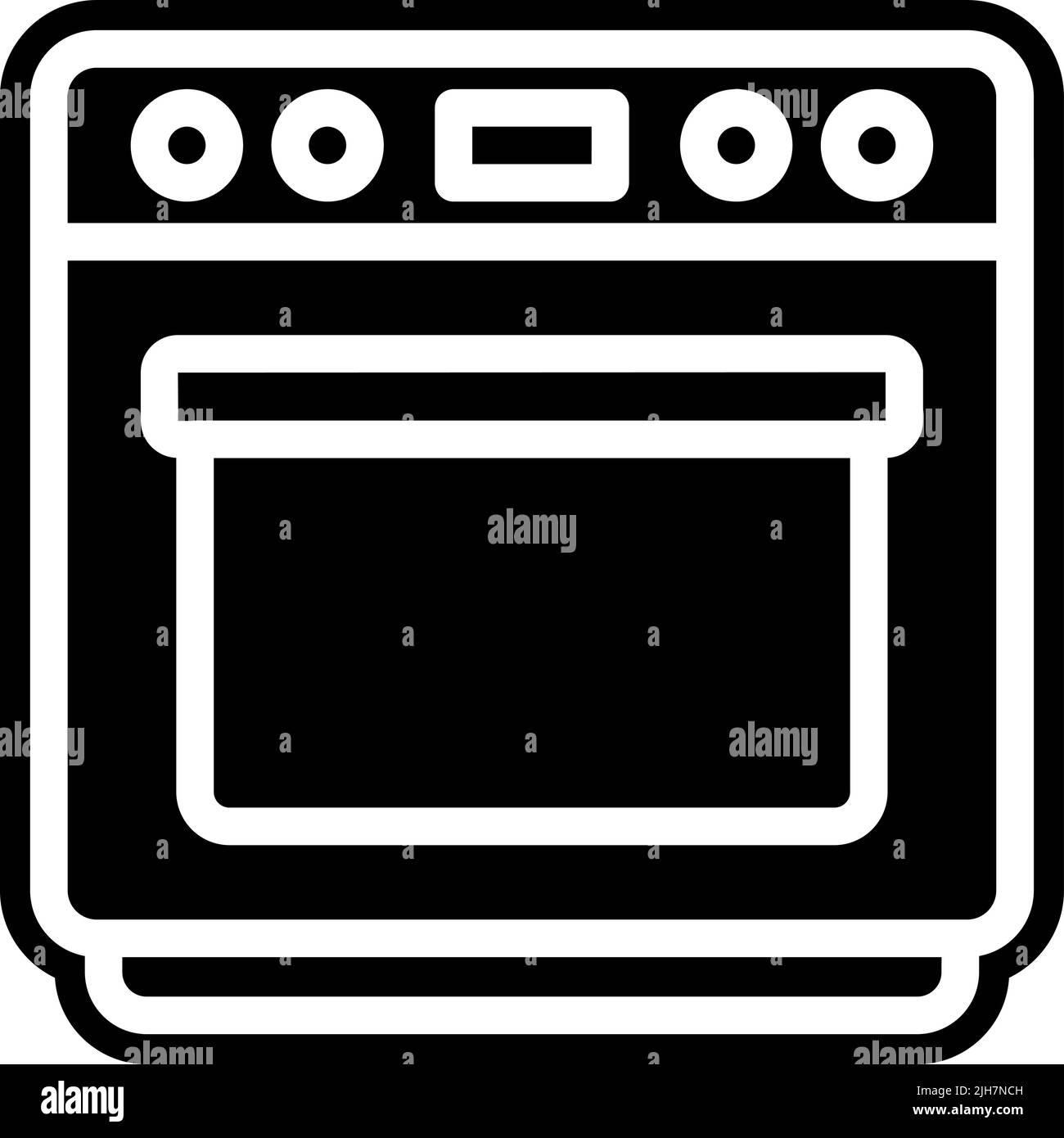 Restaurant oven icon Stock Vector Image & Art - Alamy