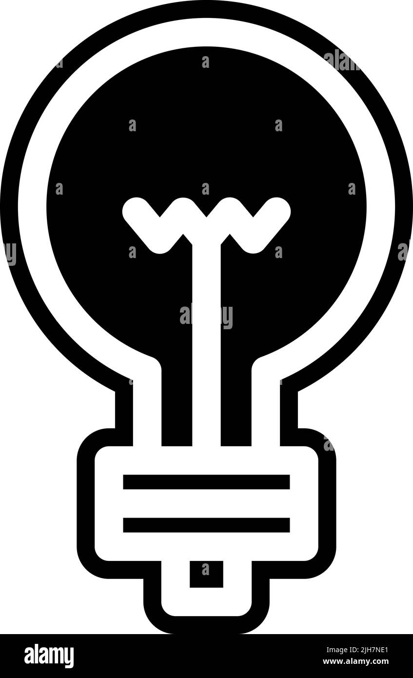 Science lightbulb icon Stock Vector Image & Art - Alamy