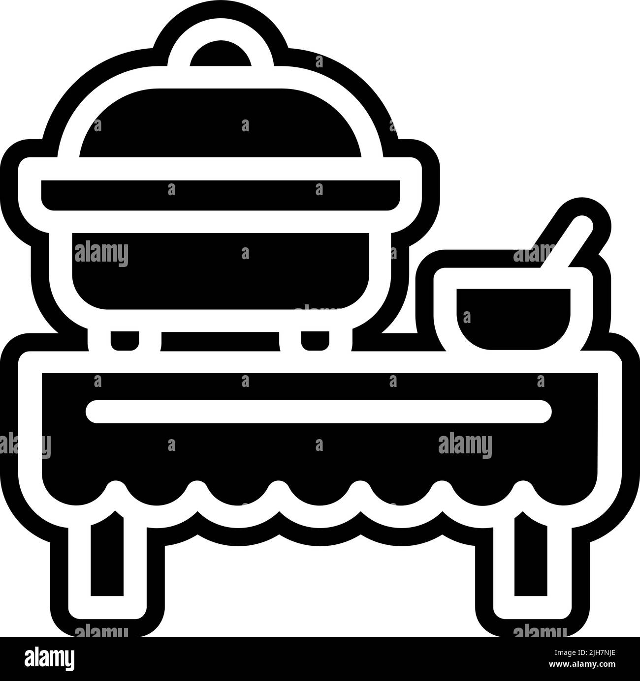 Restaurant buffet icon Stock Vector Image & Art - Alamy