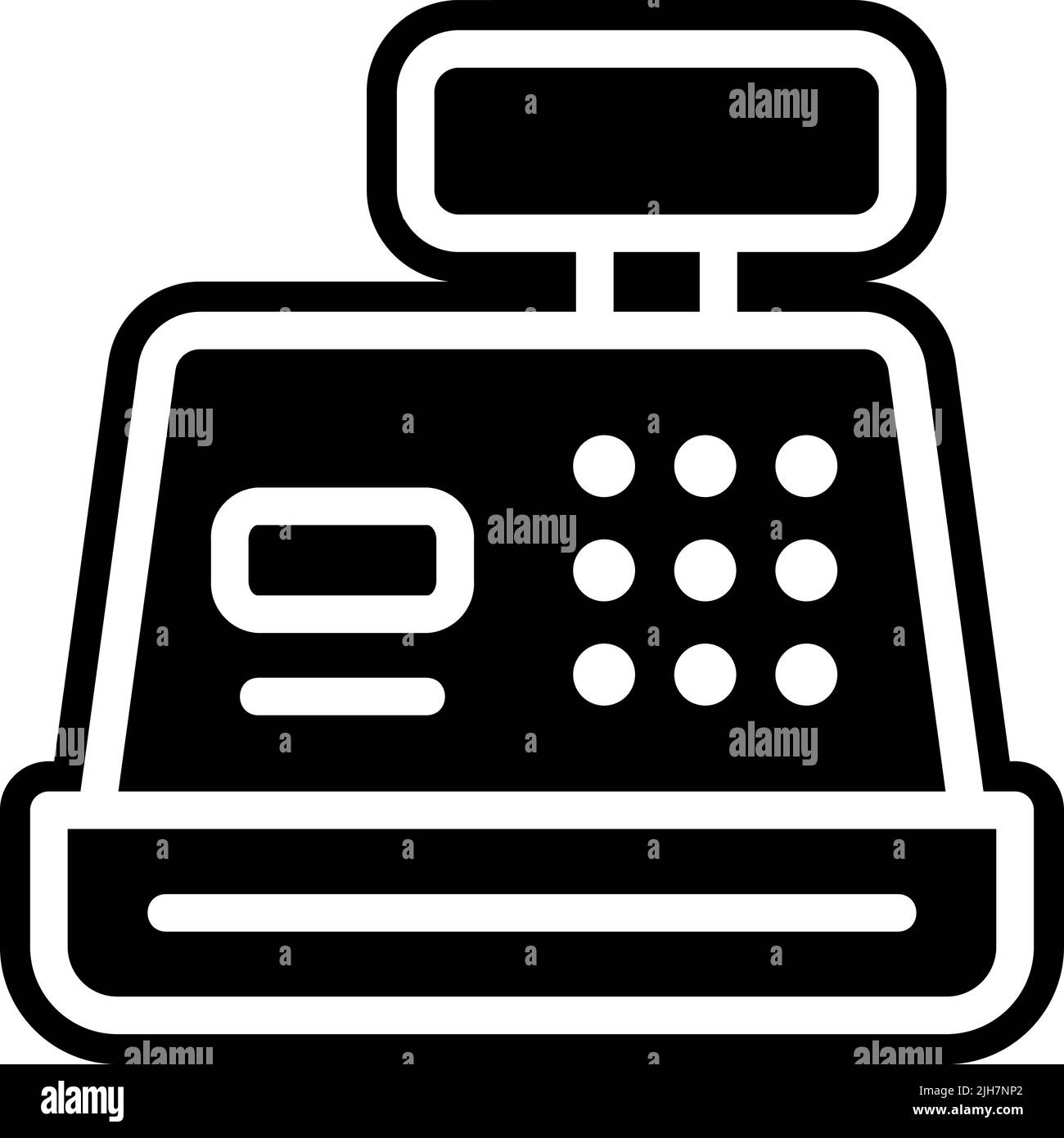 Restaurant cashier machine icon Stock Vector Image & Art - Alamy