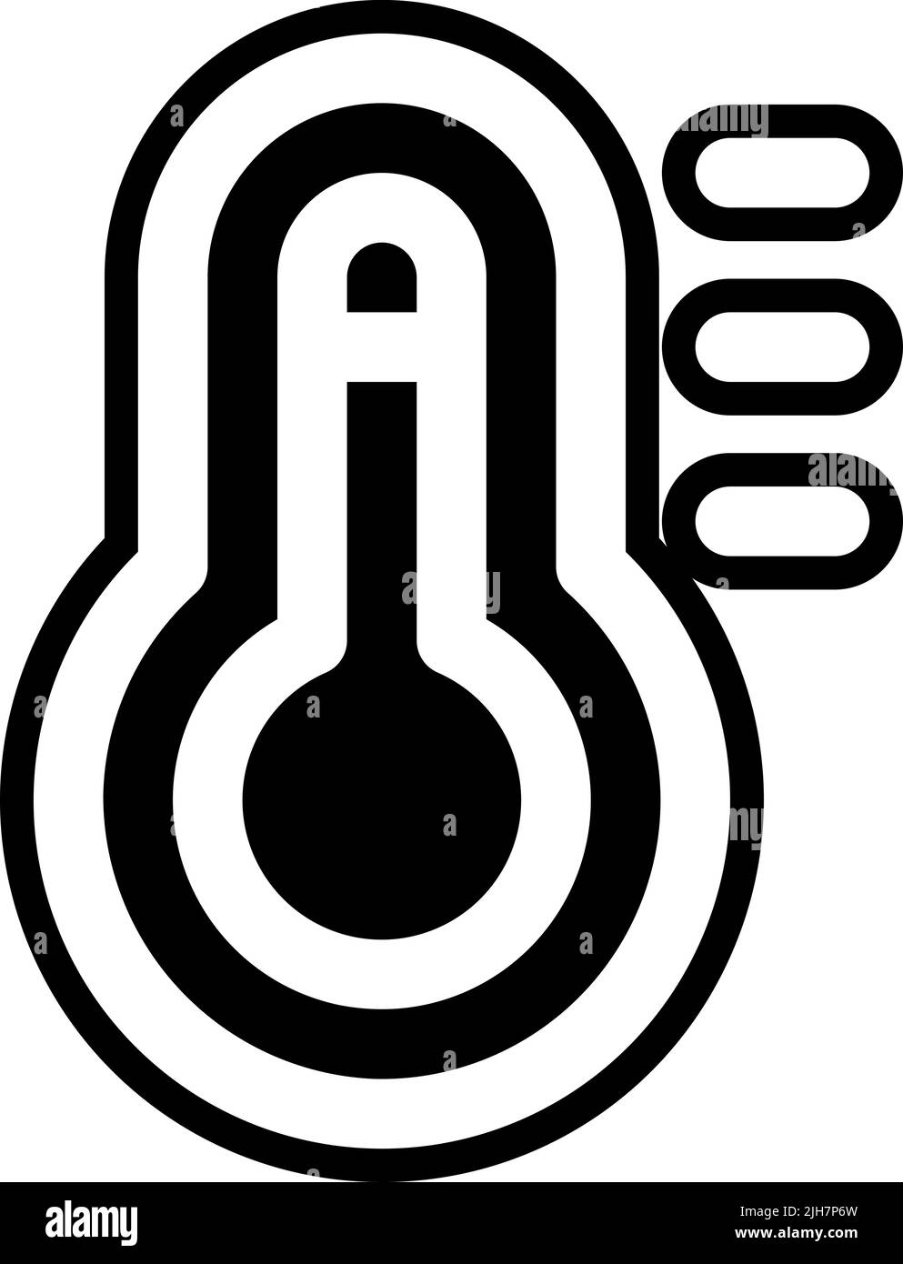 Summer holiday high temperature icon Stock Vector Image & Art - Alamy