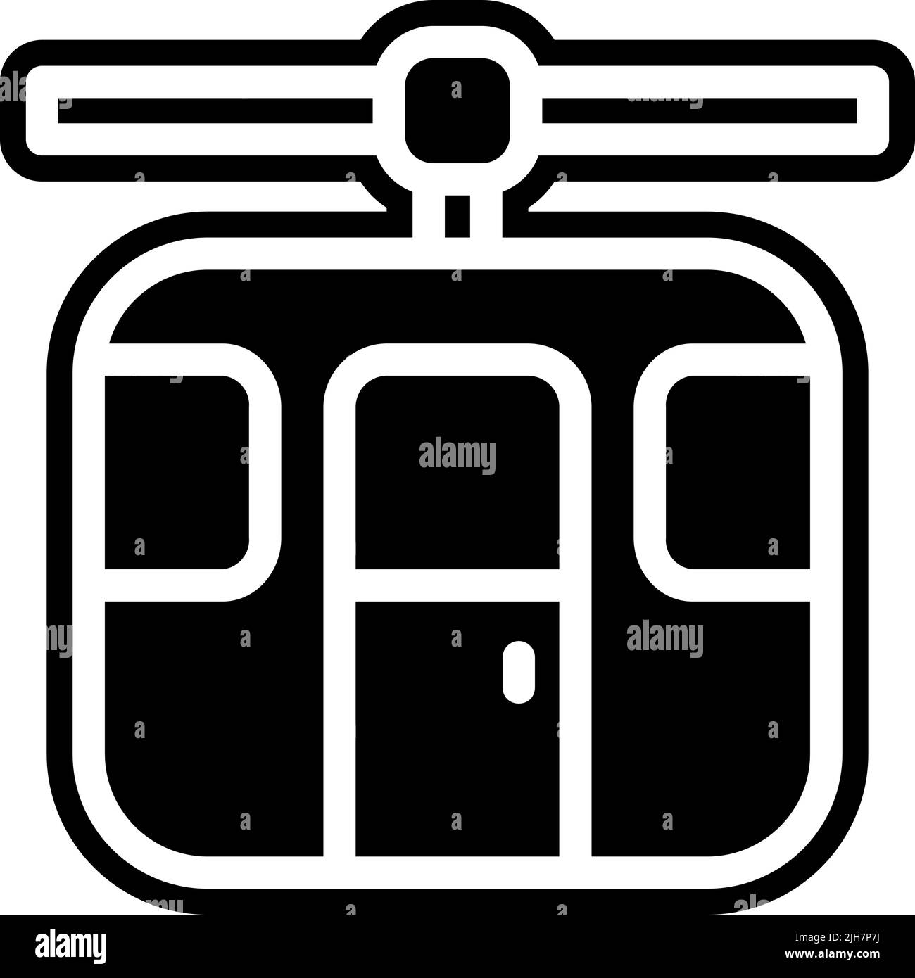 Modern cable car ski Stock Vector Images - Alamy