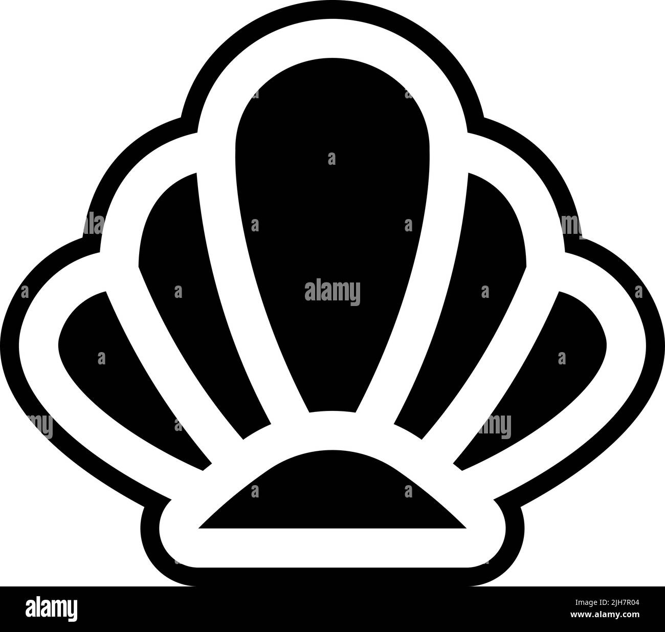 Shell poster Black and White Stock Photos & Images - Alamy