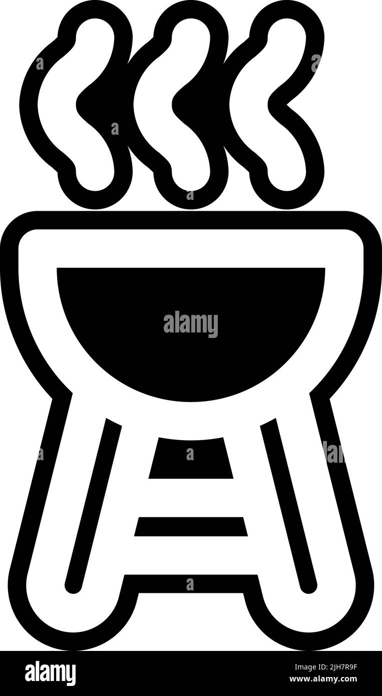 Summer holiday bbq grill icon Stock Vector Image & Art - Alamy