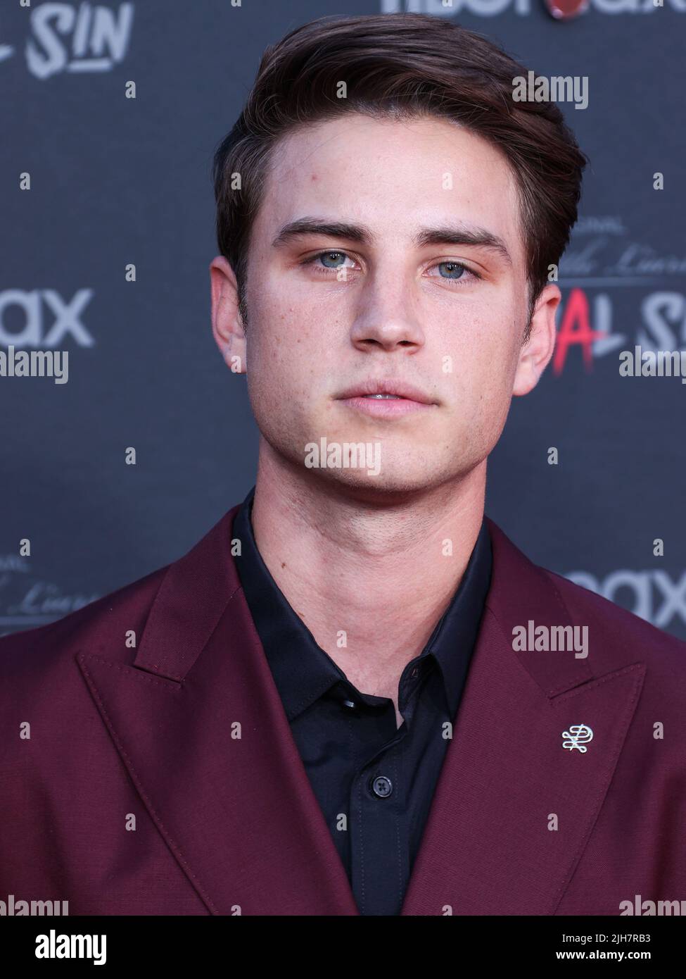 BURBANK, LOS ANGELES, CALIFORNIA, USA - JULY 15: American actor Carson Rowland arrives at the ...