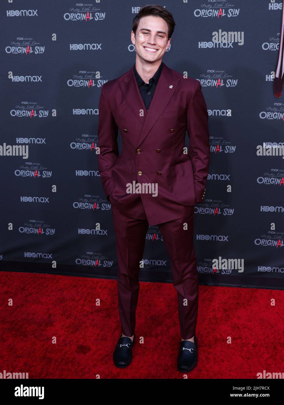BURBANK, LOS ANGELES, CALIFORNIA, USA - JULY 15: American actor Carson Rowland arrives at the ...