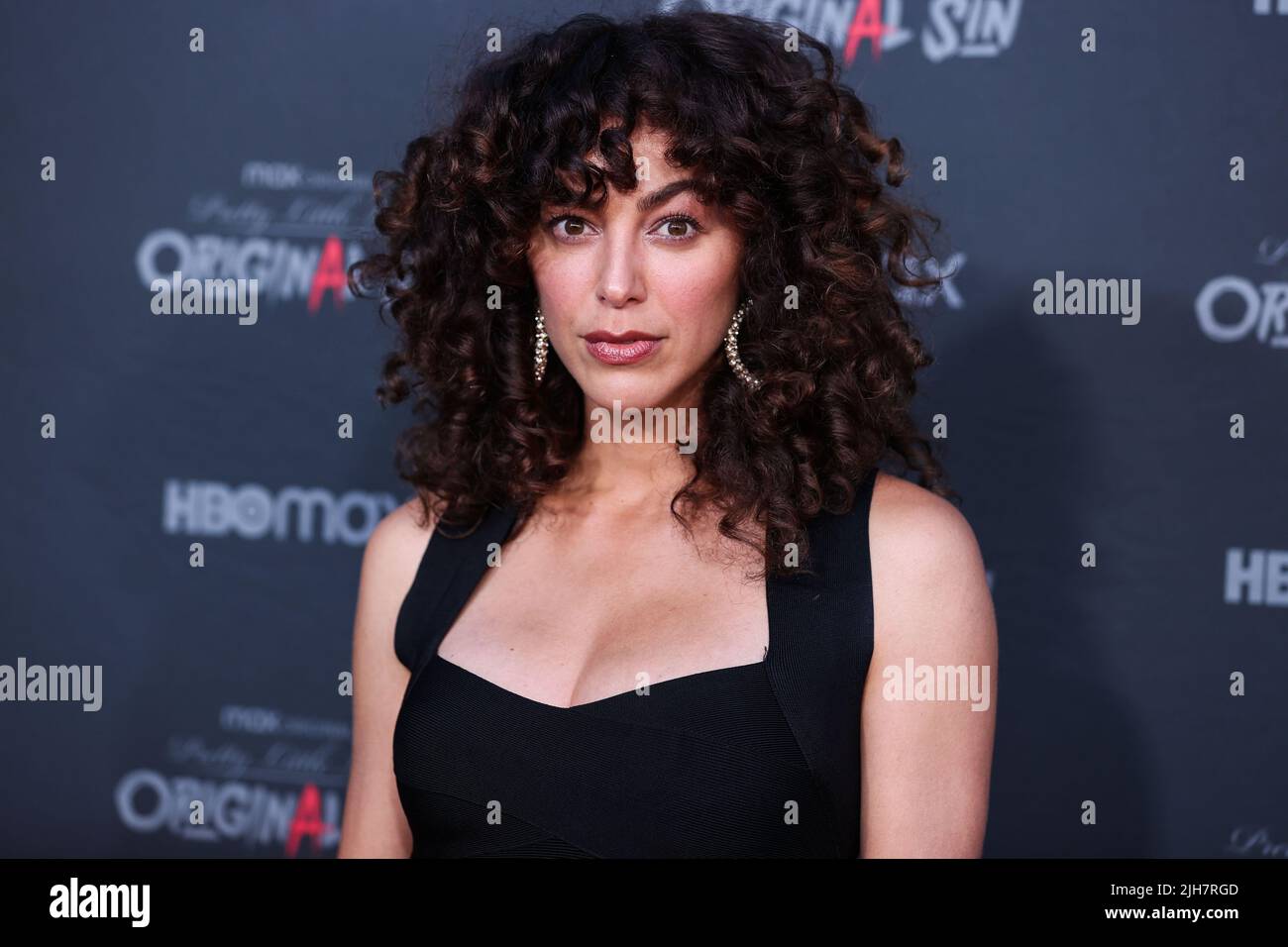 BURBANK, LOS ANGELES, CALIFORNIA, USA - JULY 15: American actress Elena ...