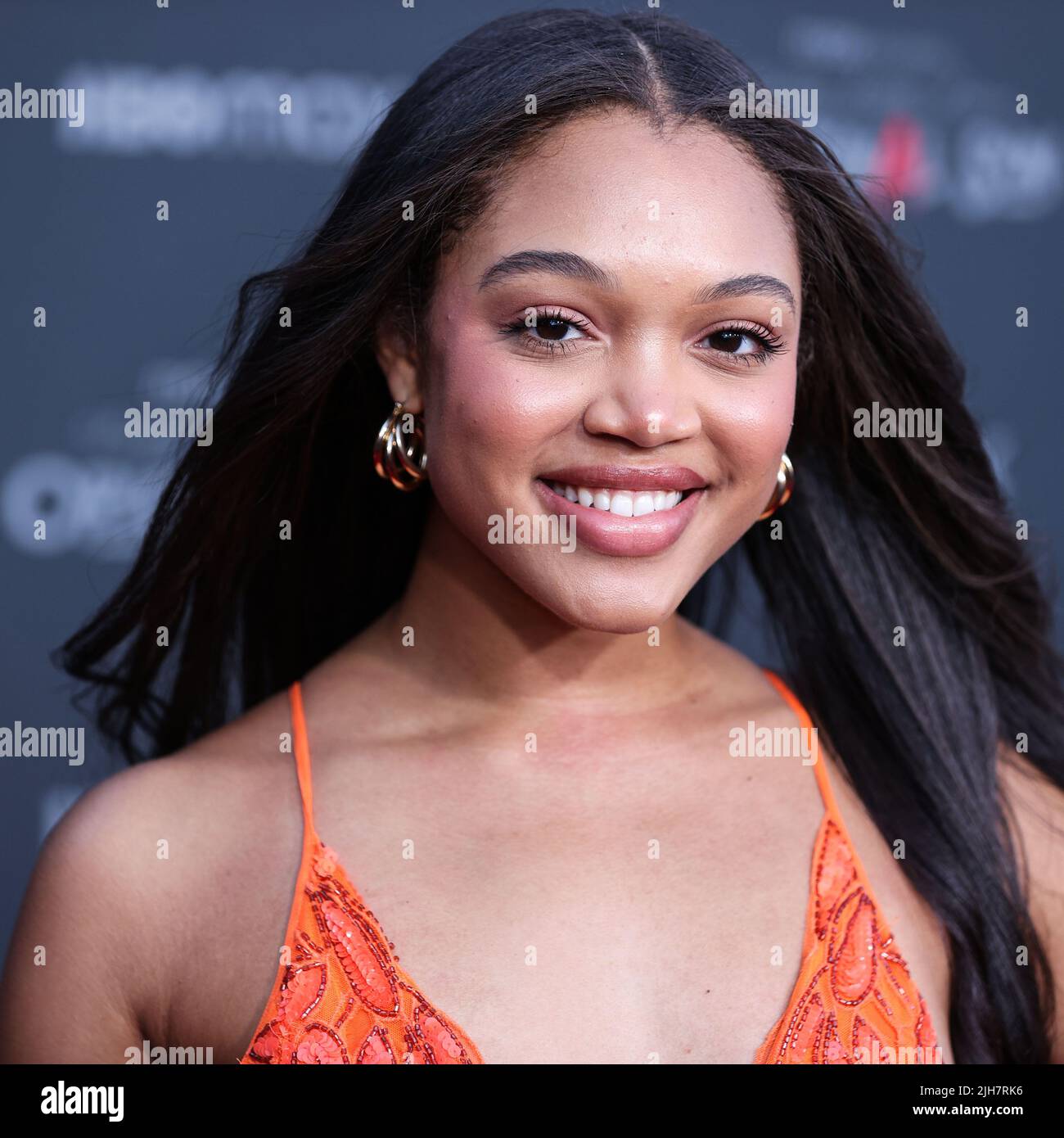 BURBANK, LOS ANGELES, CALIFORNIA, USA - JULY 15: Caribbean-American ...