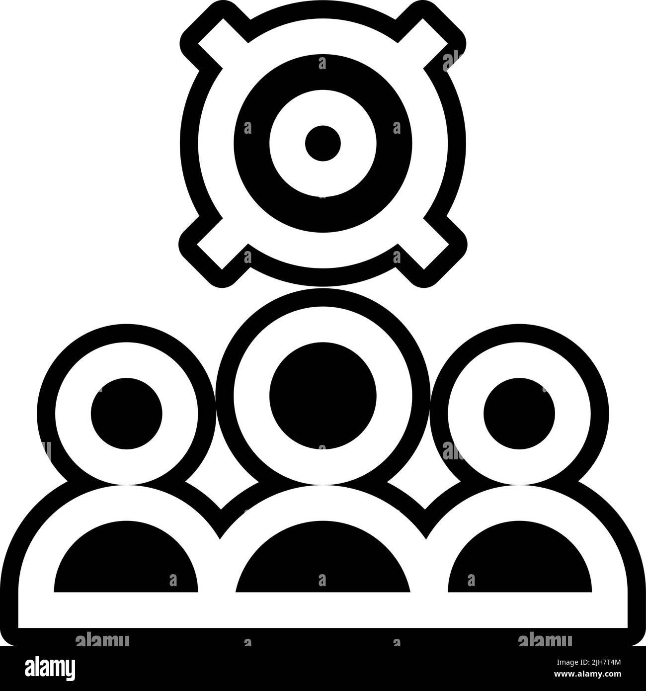 Team management teamwork icon Stock Vector Image & Art - Alamy