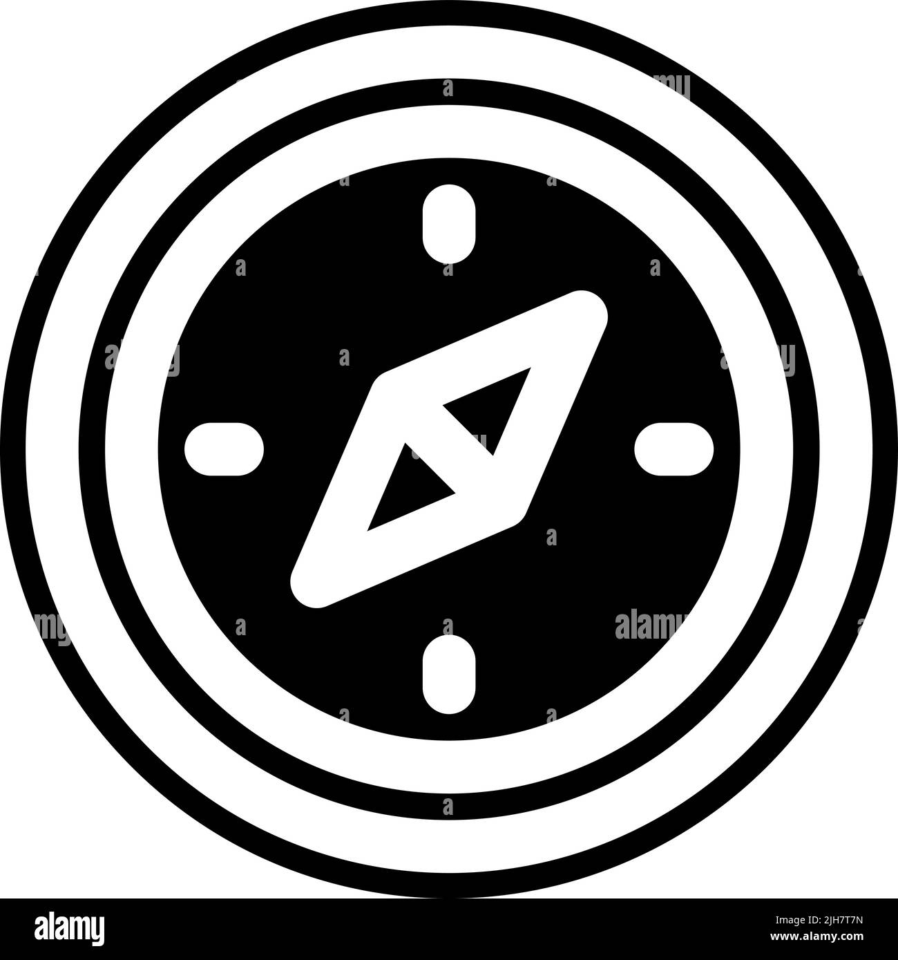 Summer holiday compass icon Stock Vector Image & Art - Alamy