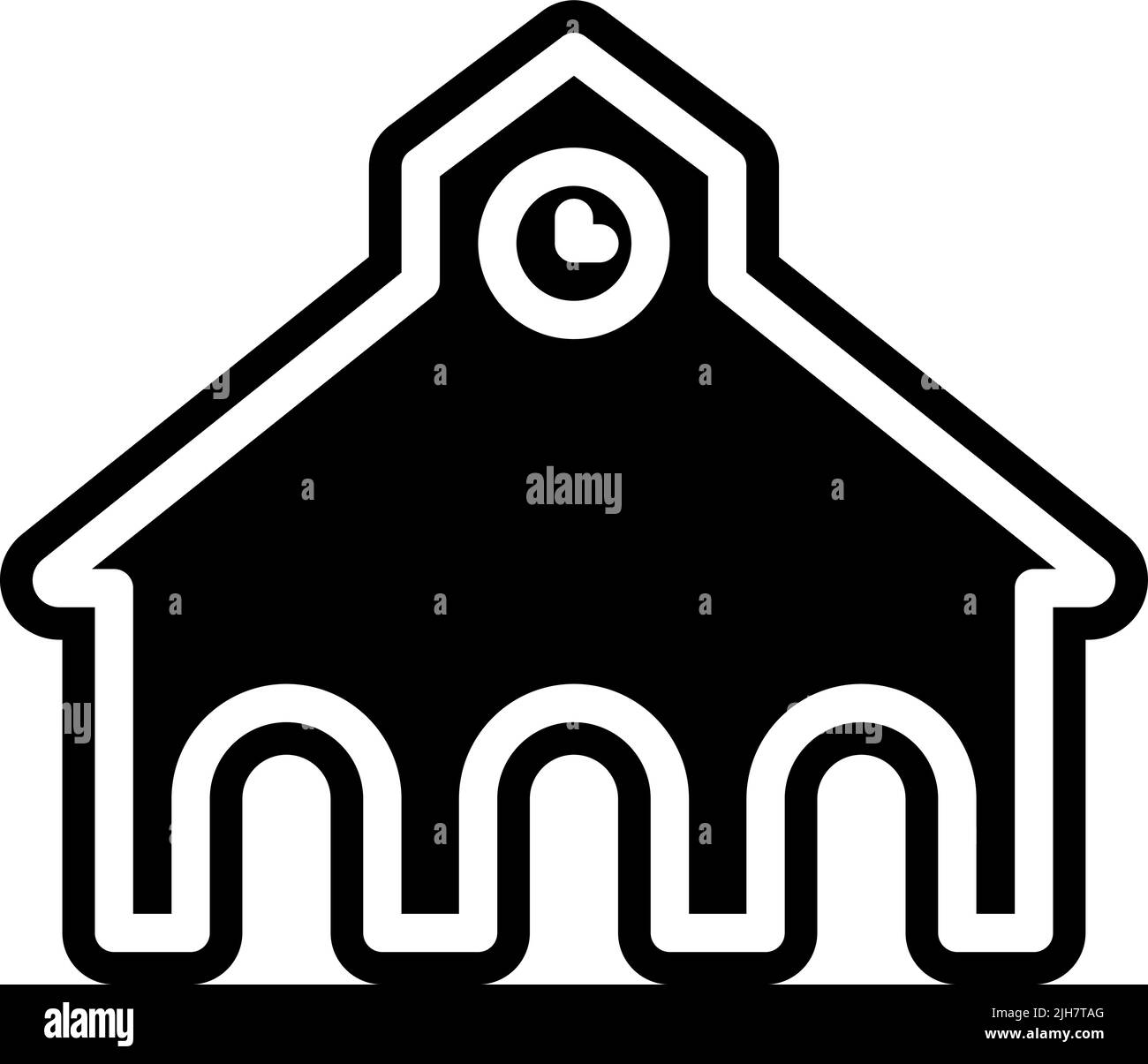 Outdoor train platform Stock Vector Images - Alamy