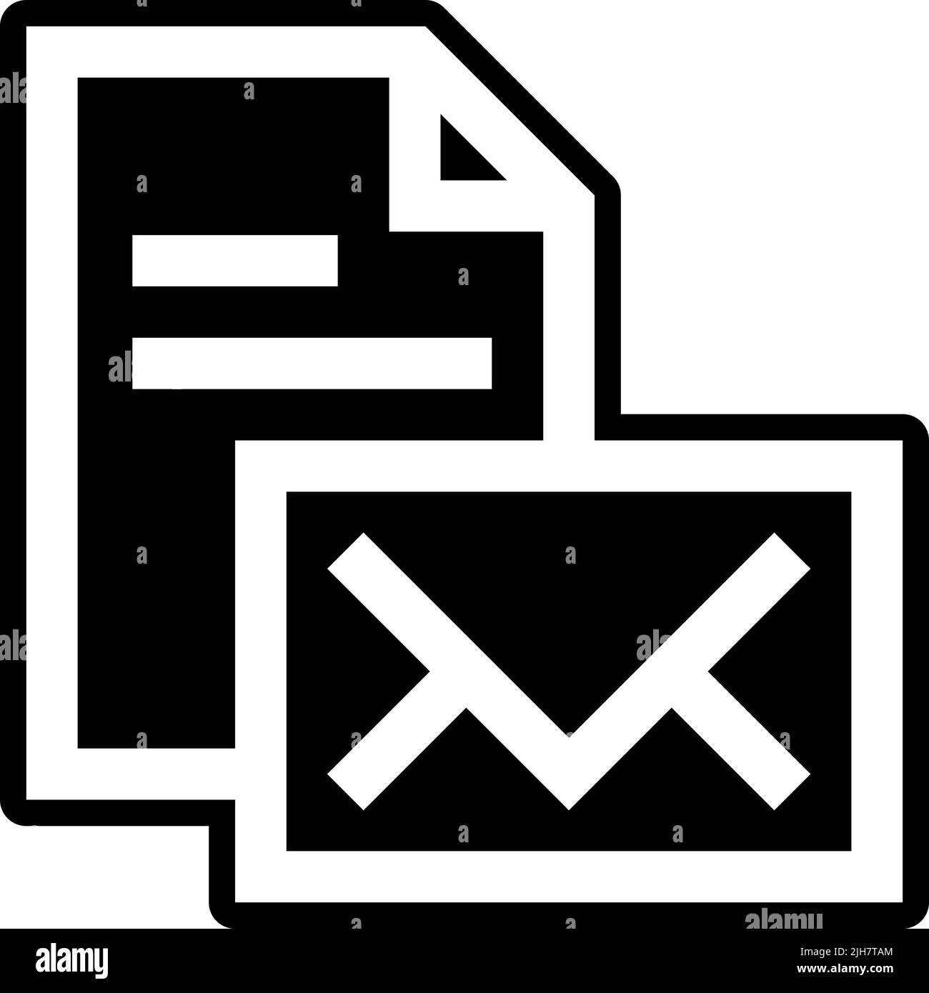 Team management mail icon Stock Vector Image & Art - Alamy