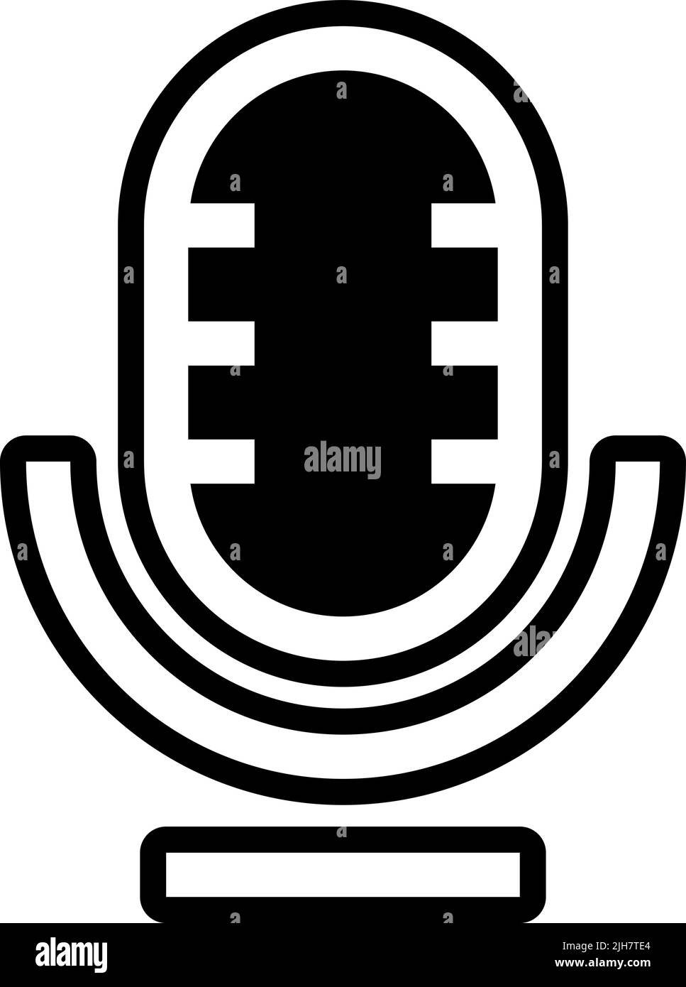 Mobile microphone Black and White Stock Photos & Images - Alamy