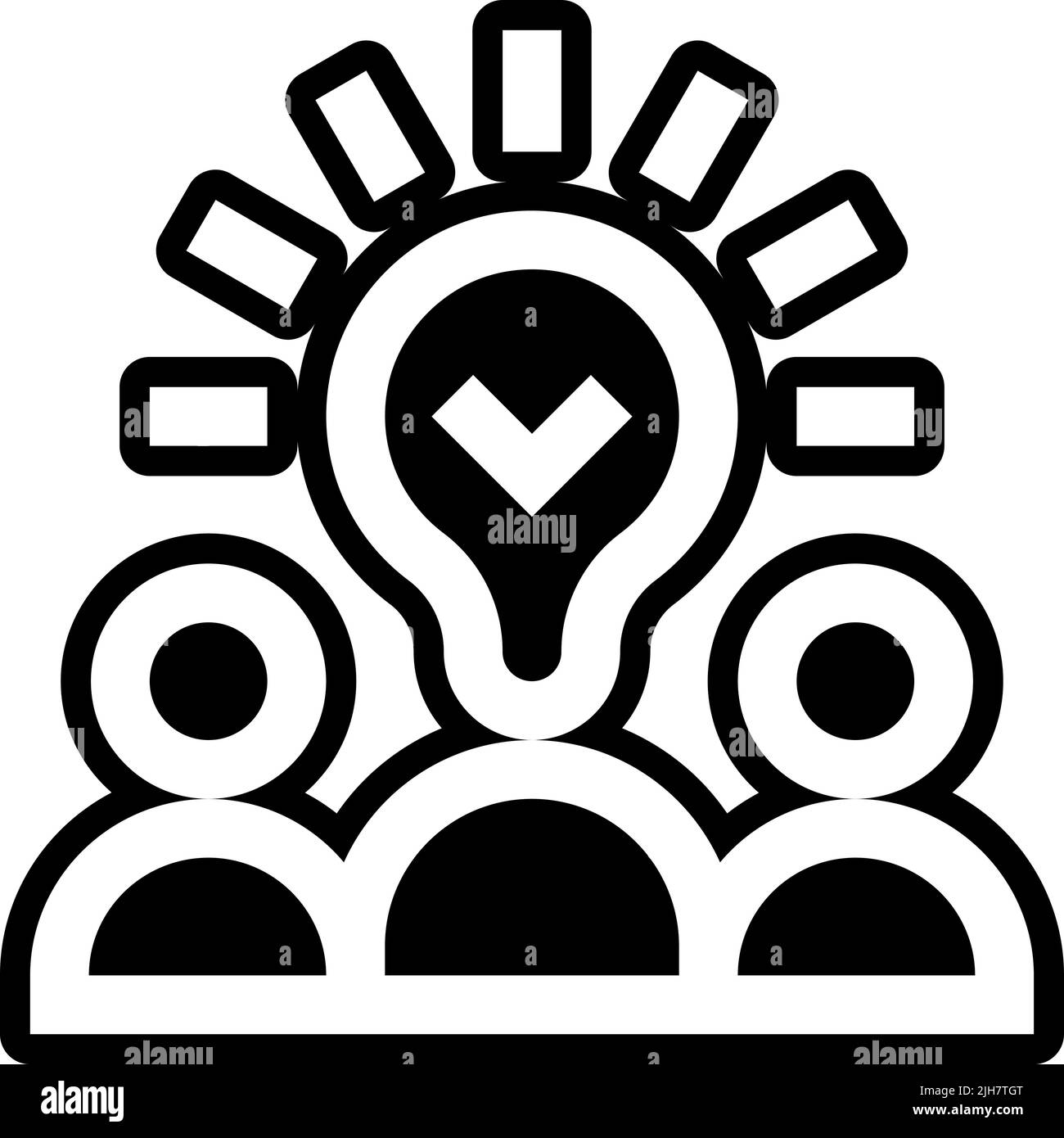 Team management creative team icon Stock Vector Image & Art - Alamy