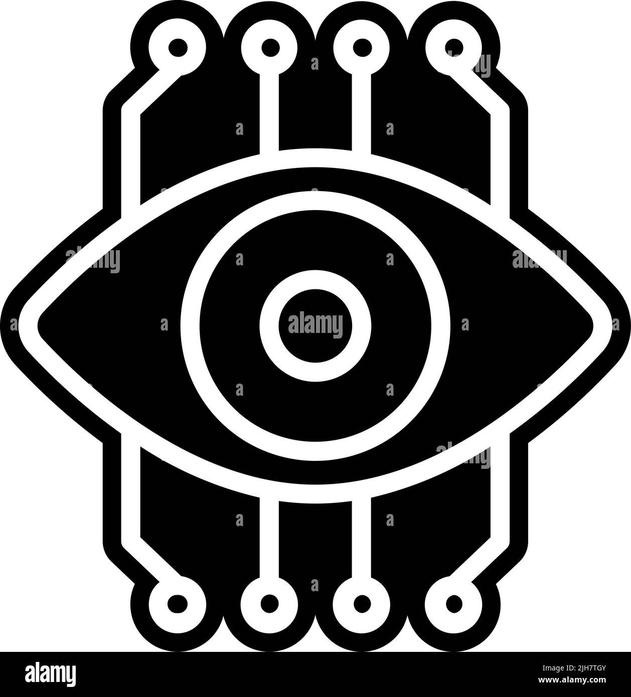 Bionic eye symbol hi-res stock photography and images - Alamy