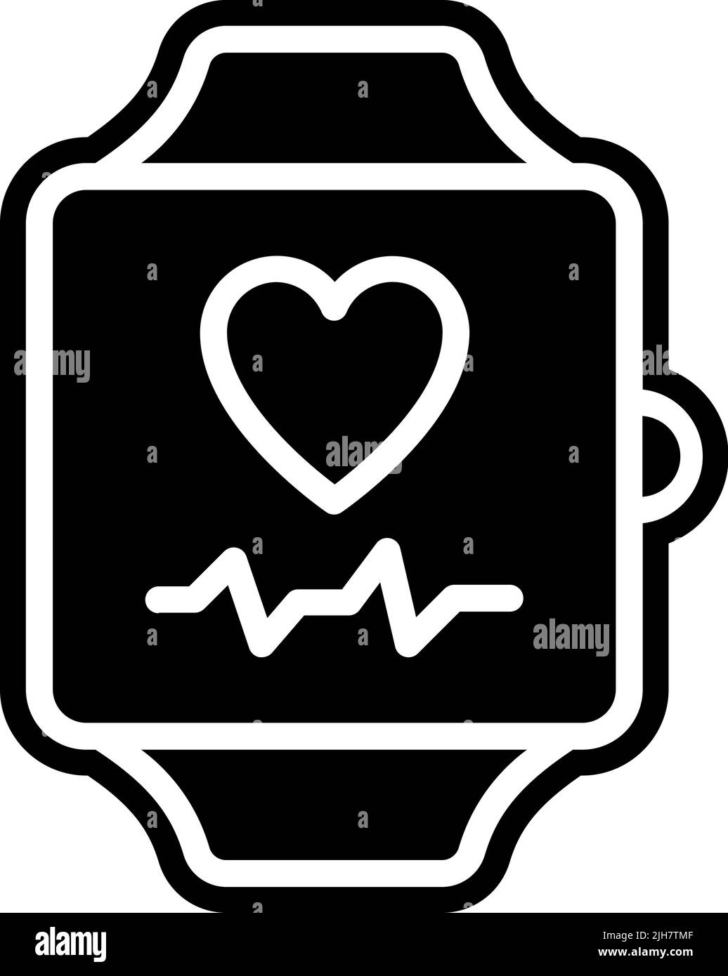 Activity tracker smart fitness Black and White Stock Photos & Images ...