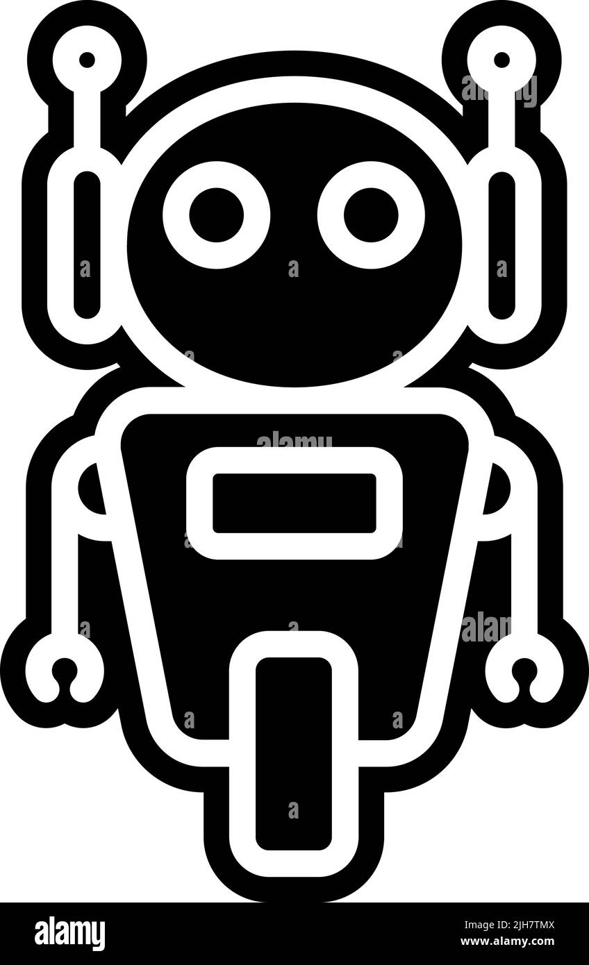 Technology robot assistant icon Stock Vector Image & Art - Alamy