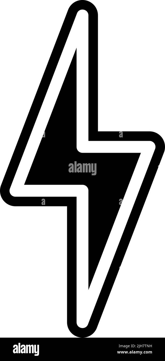 Video game elements thunder icon Stock Vector Image & Art - Alamy